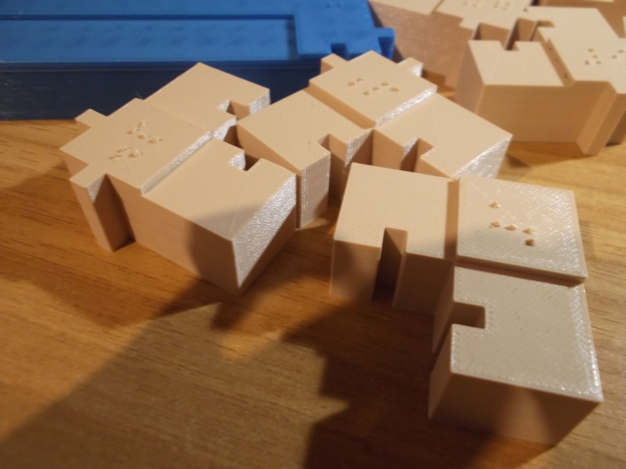 STONE PICKAXE-ASSEMBLY PARTS WITH BRAILLE NUMBERS : 4 Steps (with ...