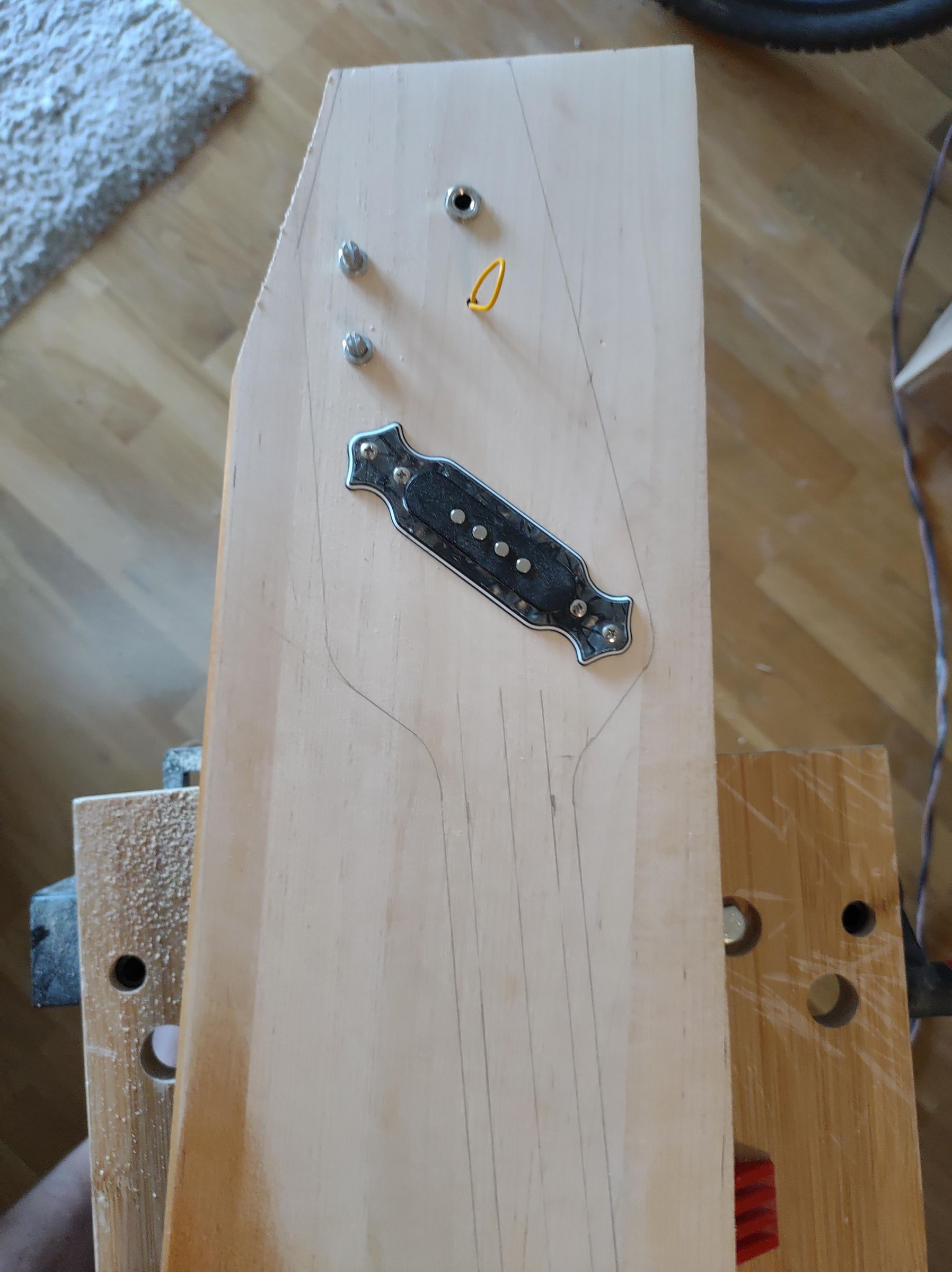 3 Guitars Made From a Table. #1 the Slide Guitar : 5 Steps (with ...