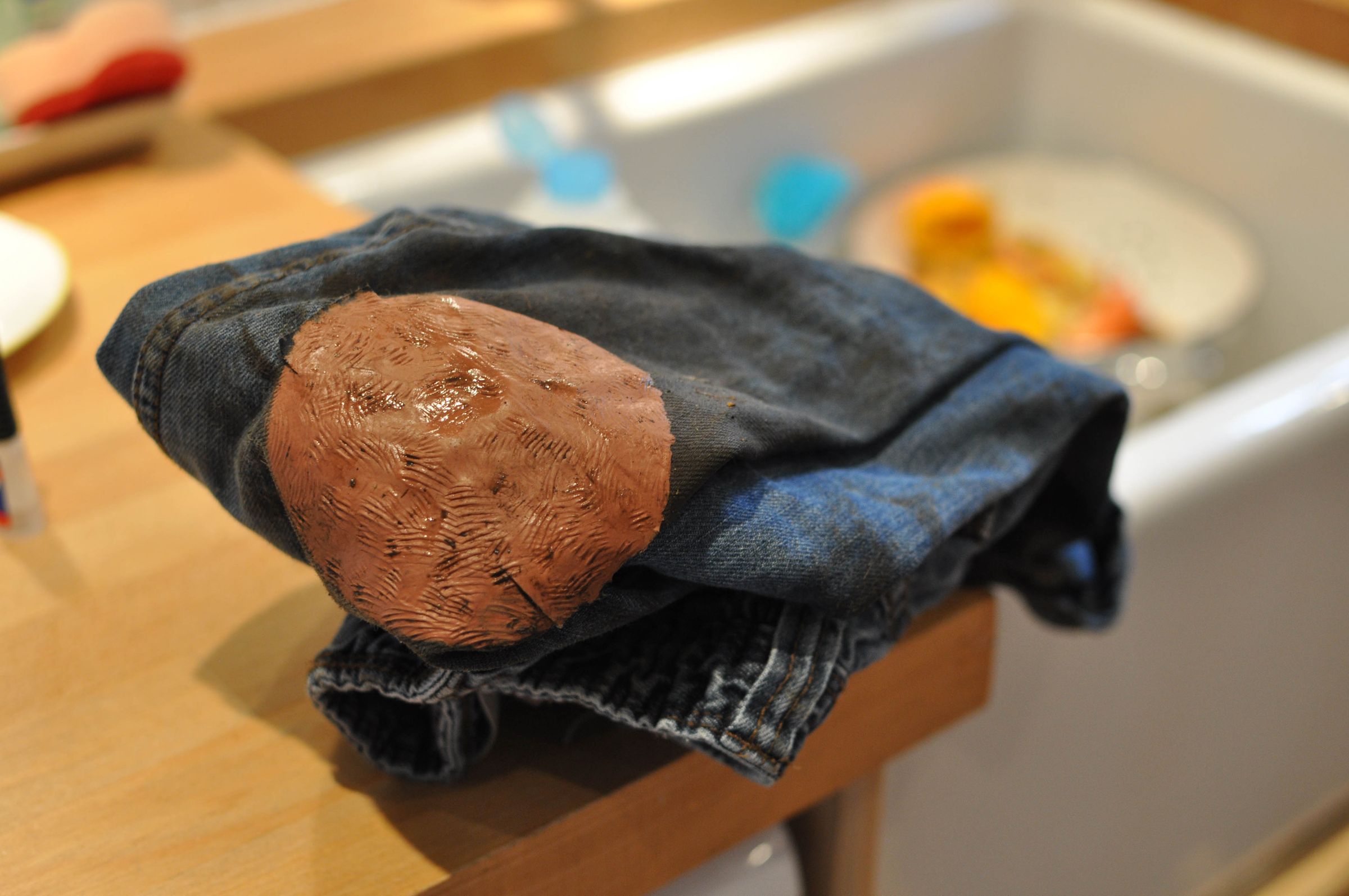How to Create a Hard-wearing Knee Patch for Your Kid's Pants! : 6 Steps ...