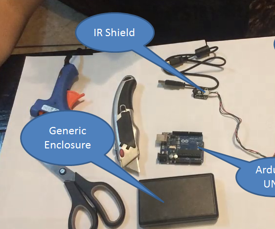 Build An Xbmckodi Remote With Arduino Ir Sensor Shield And Vbnet 4 Steps Instructables