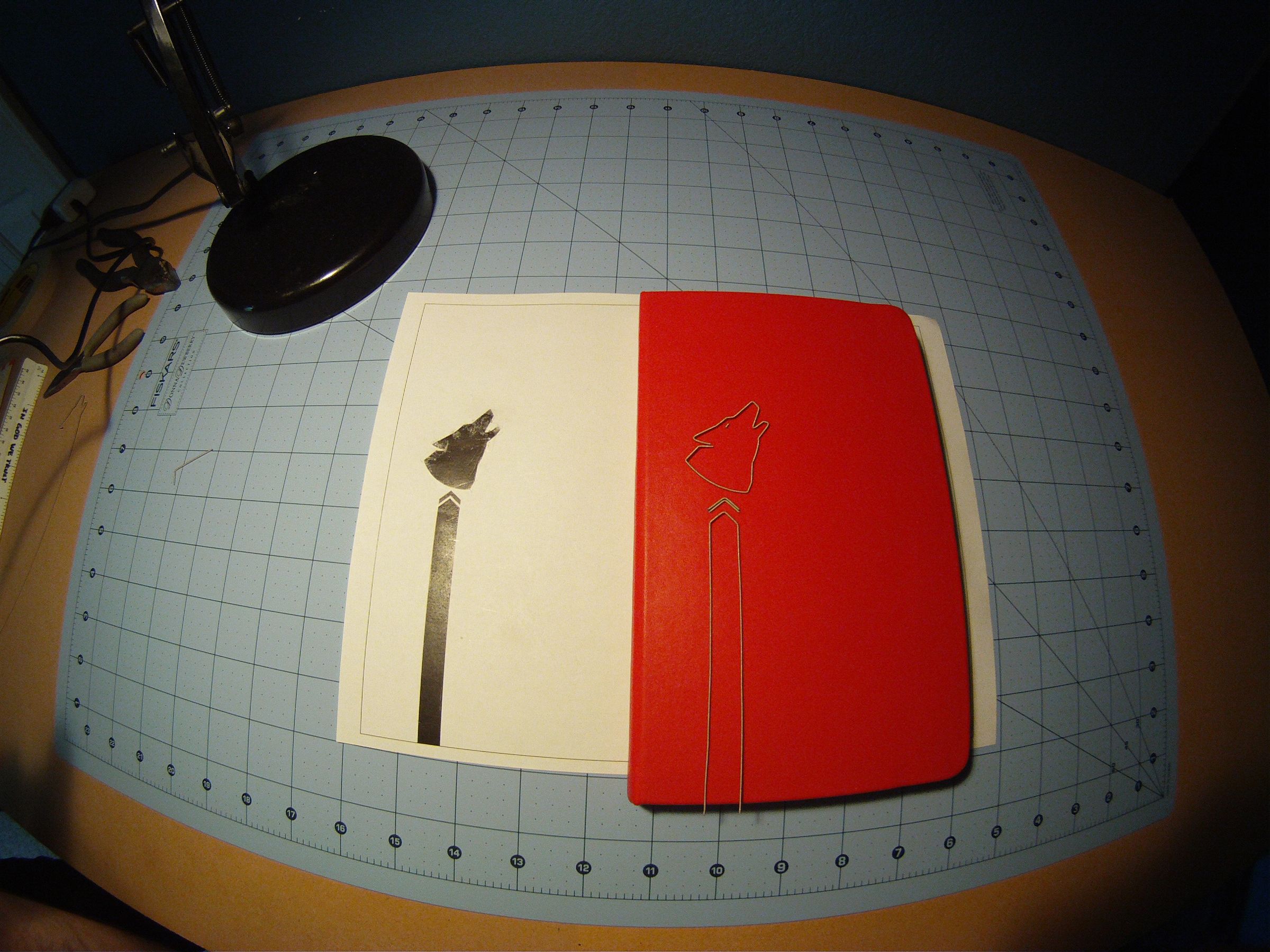 Easy Embossing on Notebook With Wire : 4 Steps (with Pictures ...