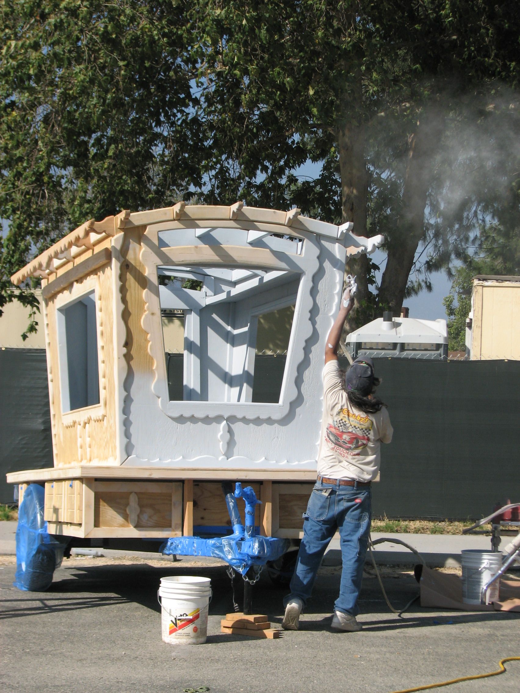 Gypsy Trailers for the Bristol Renaissance Faire (with Pictures ...