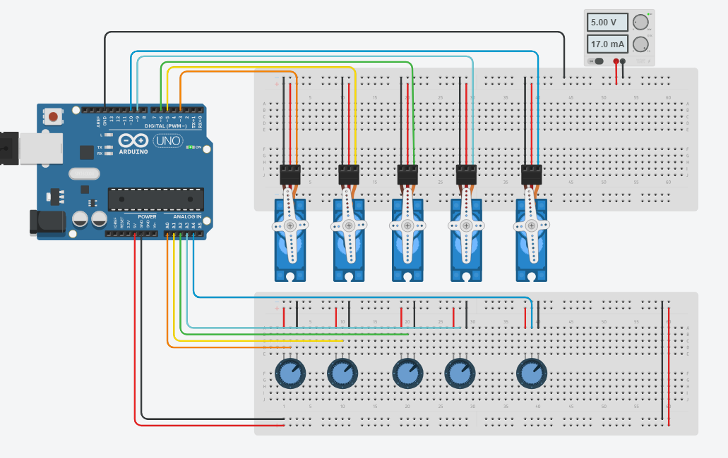 Simple & Smart Robotic Arm Using Arduino !!! : 5 Steps (with Pictures ...