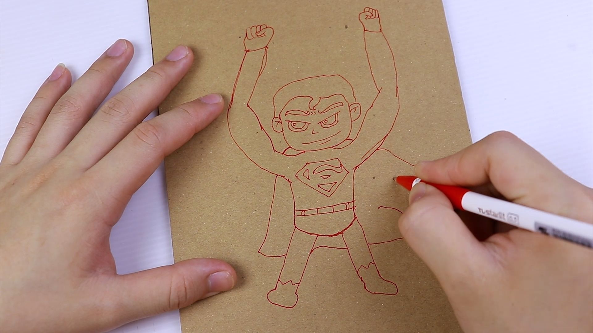 Make MAGIC SUPERMAN Balance From Cardboard : 7 Steps (with Pictures ...