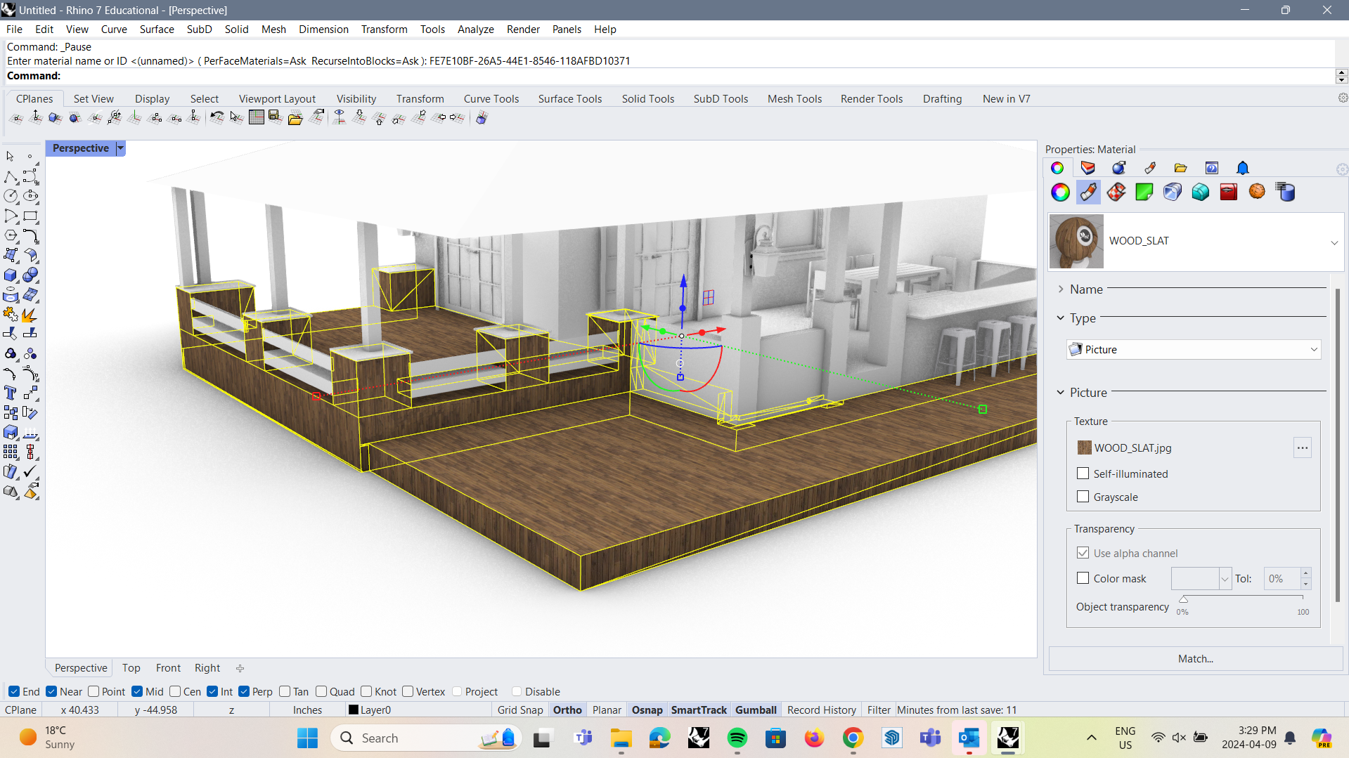 How to Render Through Rhino : 20 Steps - Instructables