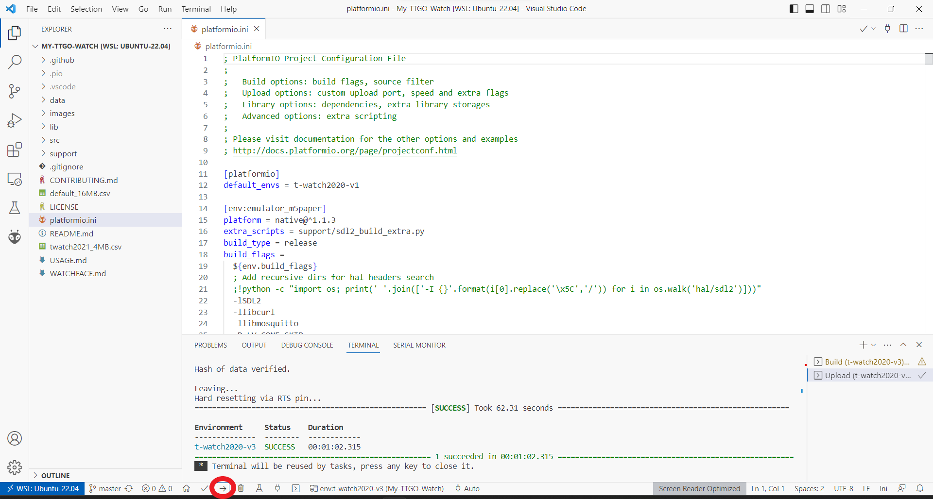 Starting an ESP32 Experimentation Journey With TTGO T-Watch : 5 Steps - Instructables