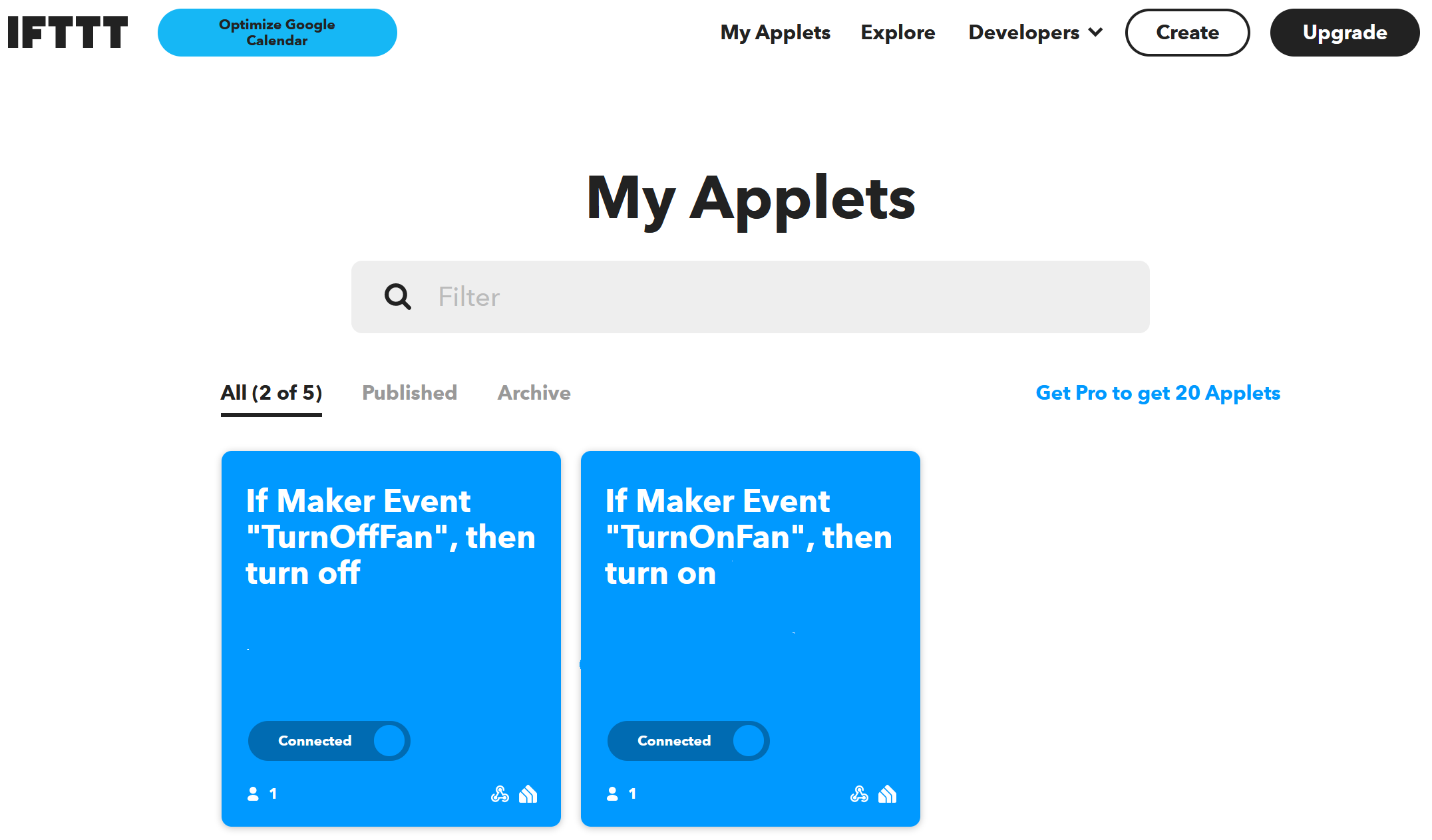 Smart Device Controller Weather Station Using IFTTT : 10 Steps (with ...