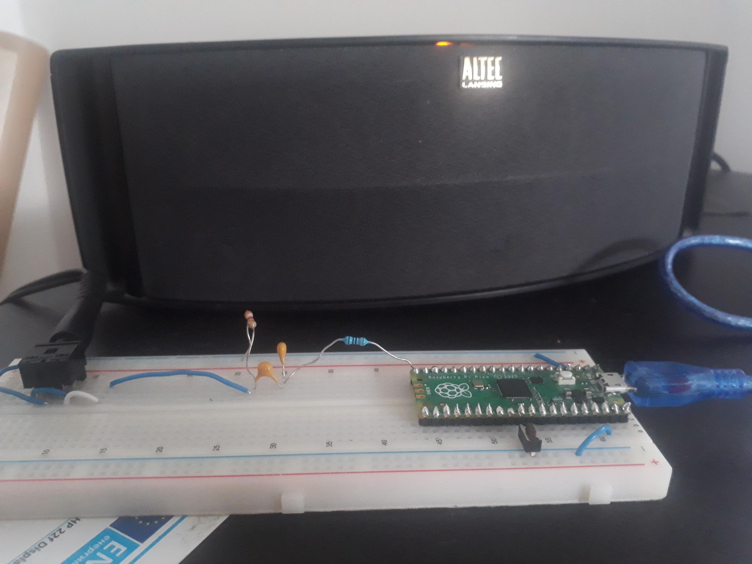 RP2040 USB Sound Card (Pulse Density Modulated Audio) : 3 Steps ...