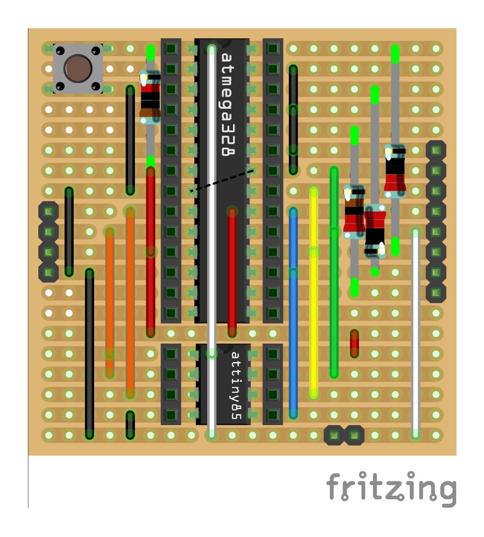 Avr Programmer Shield 9 Steps With Pictures Instructables