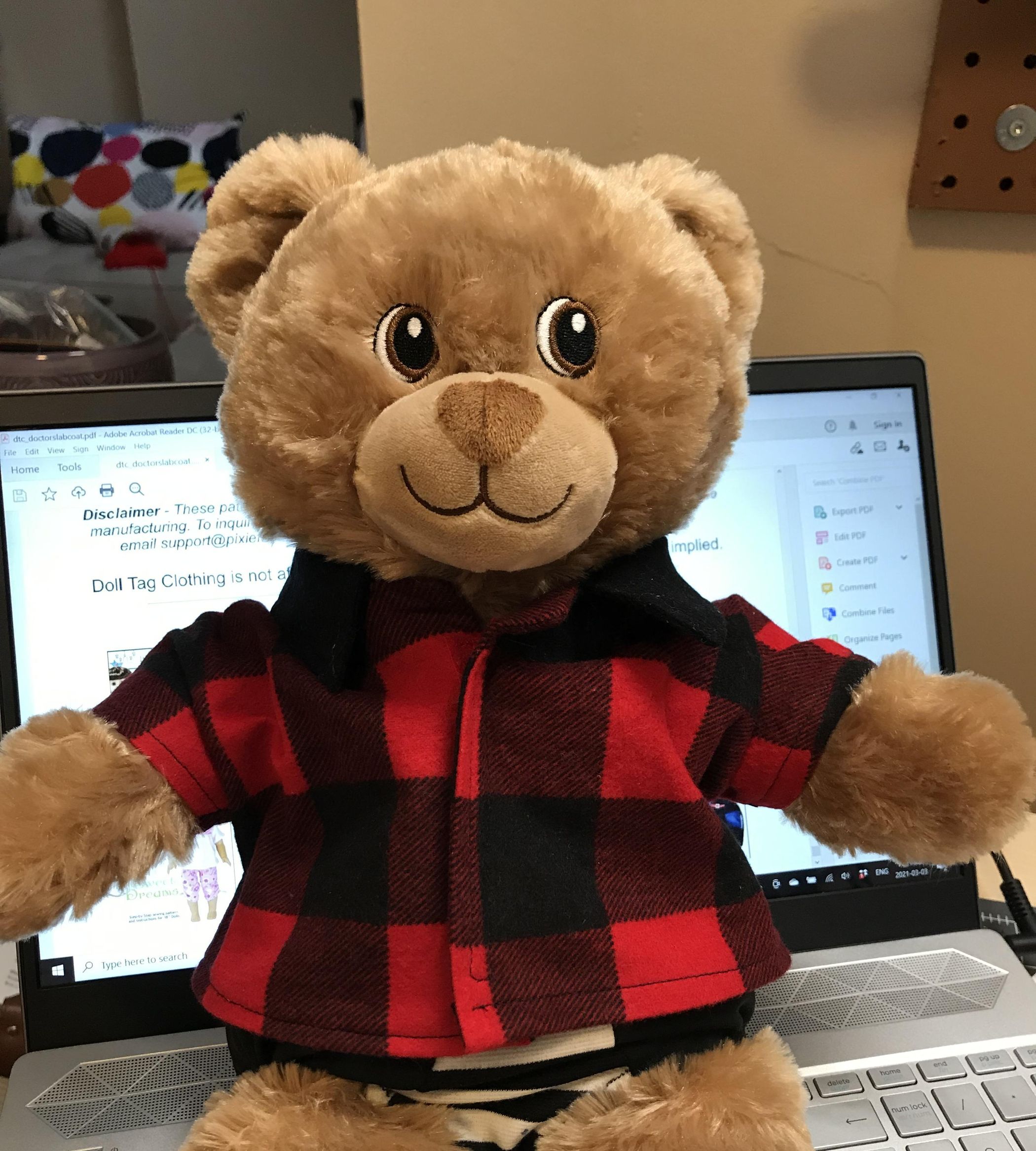 16 Inch BAB Bear Dress Shirt : 8 Steps - Instructables