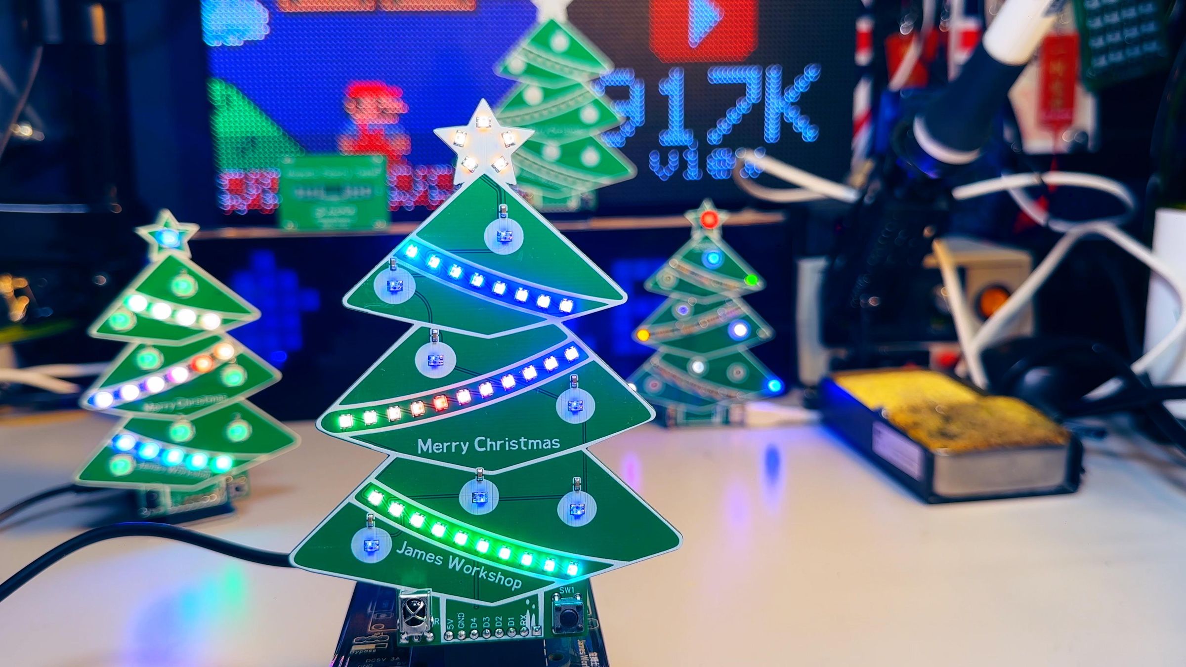 Wi-Fi LED Christmas Tree With IR Remote : 6 Steps - Instructables