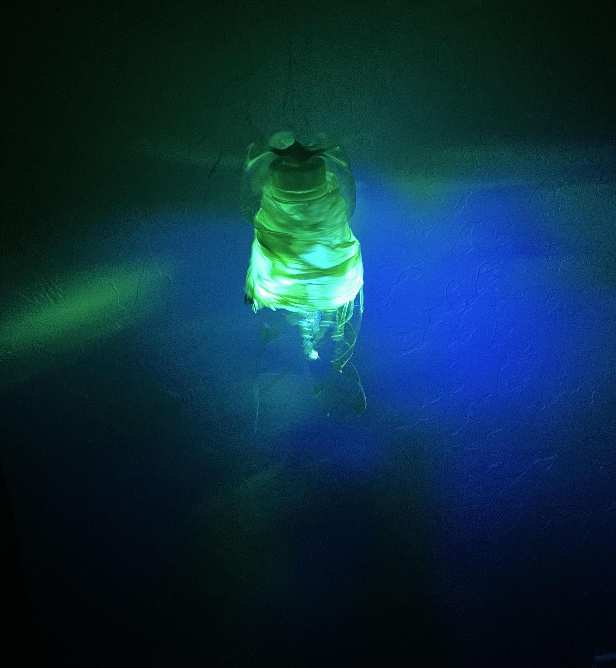 Recycled Glowing Jelly-Fish Hanging Light! : 10 Steps - Instructables