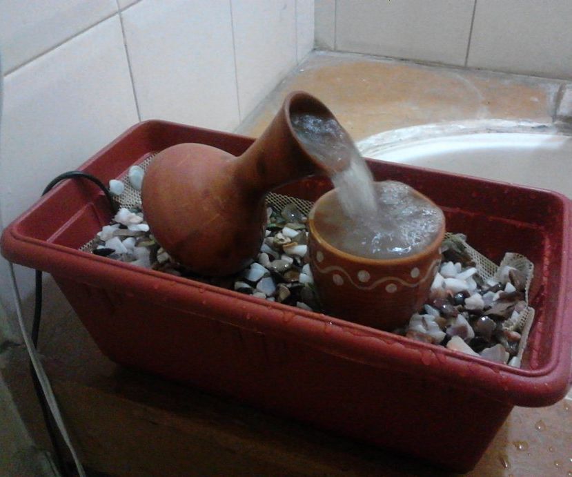 Desktop Water Fountain for Peaceful Sound of Flowing Water : 6 Steps ...
