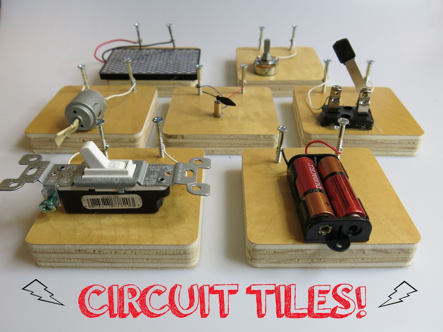 Circuit Tiles! : 10 Steps (with Pictures) - Instructables