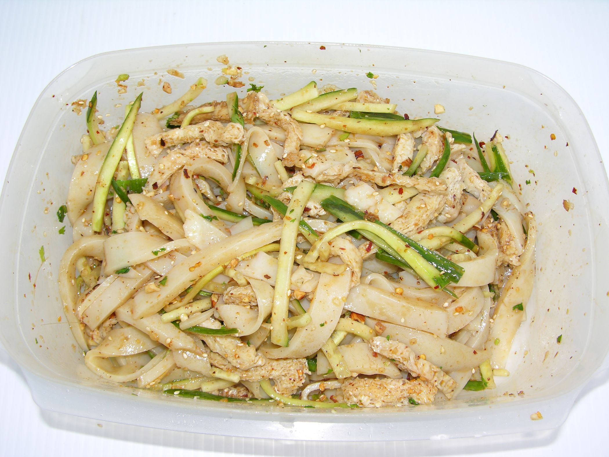 "niang Pi" （酿皮）: a Delicacy With Gluten Separated From Wheat Flour : 6 ...