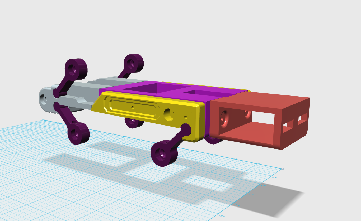 3D Printed Servo Driven Tracked Rover W/suspensions (self Tightning ...