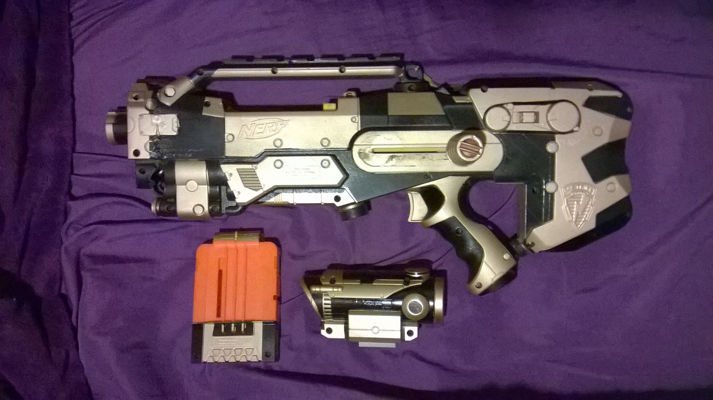 Nerf Longshot Custom Paint Mod 2 : 4 Steps - Instructables