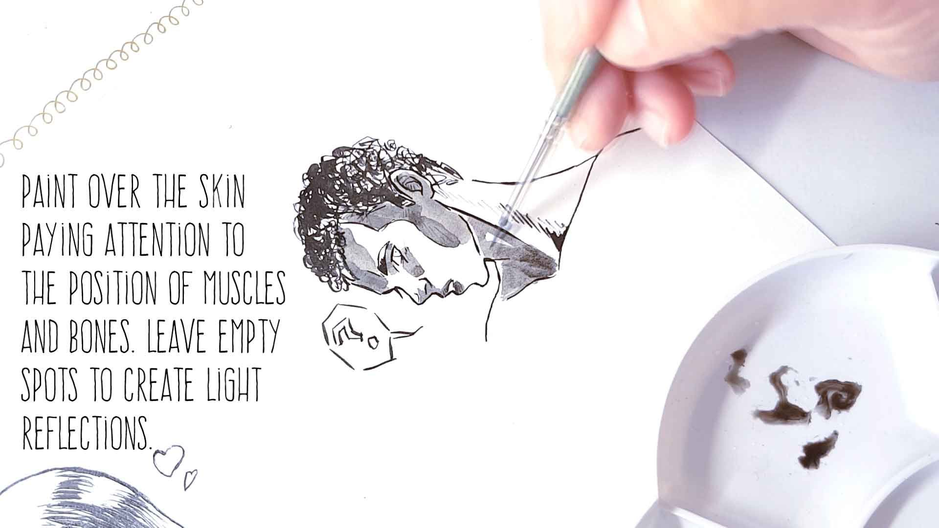 HOW TO INK YOUR ARTWORKS - Drawing Tutorial for Beginners : 4 Steps ...