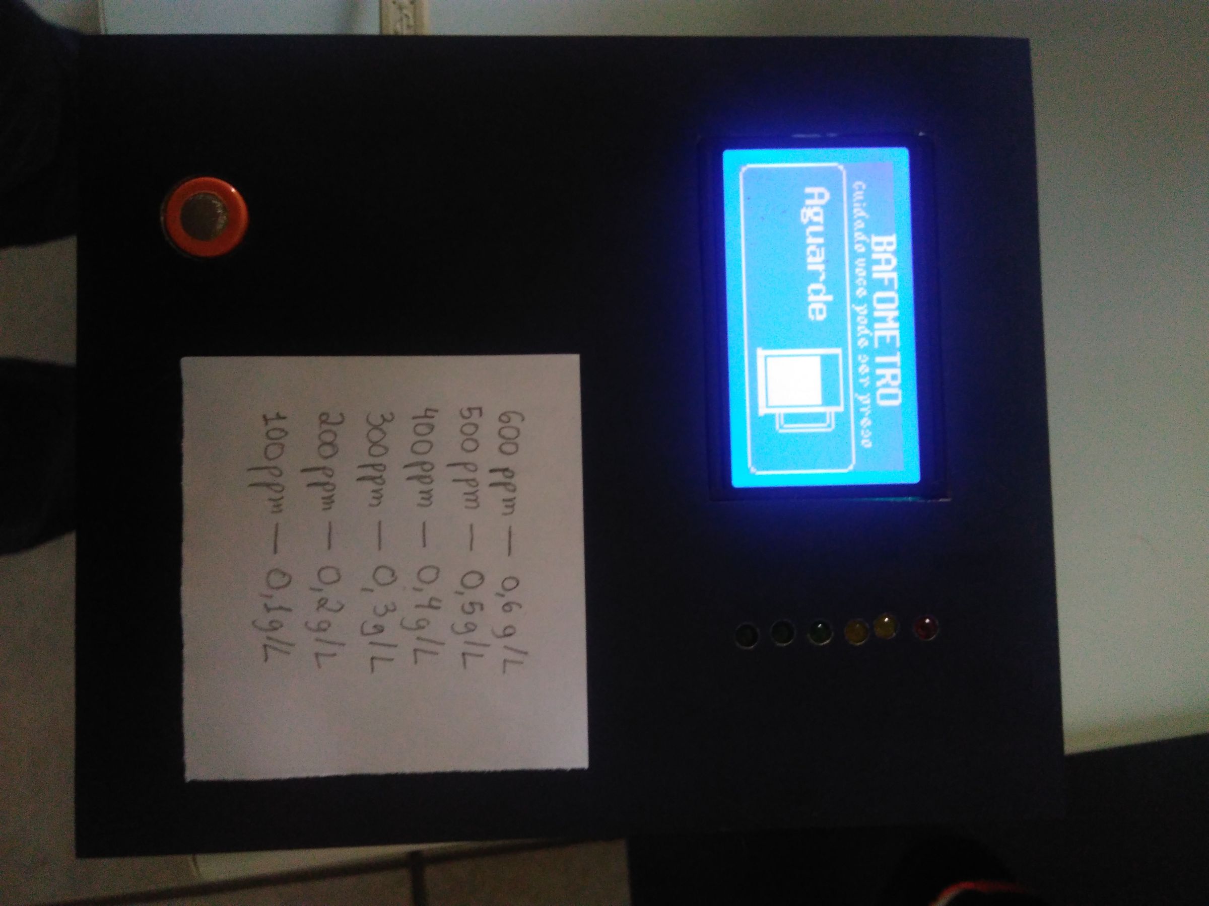 Breathalyzer in Arduino : 6 Steps (with Pictures) - Instructables