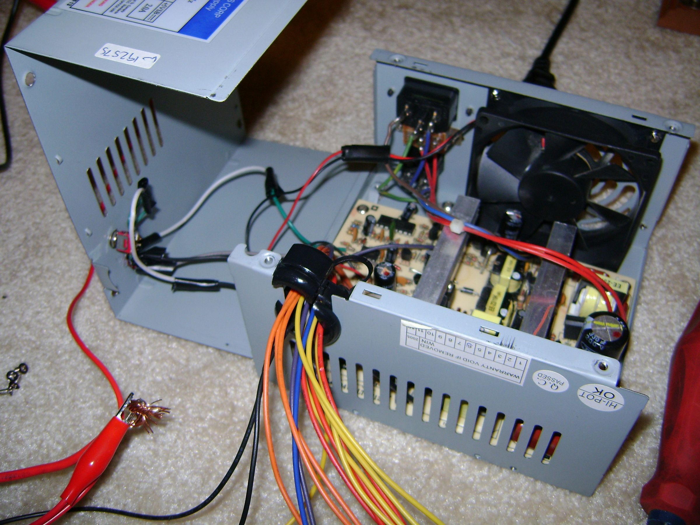 Yet Another ATX Power Supply Mod : 5 Steps - Instructables