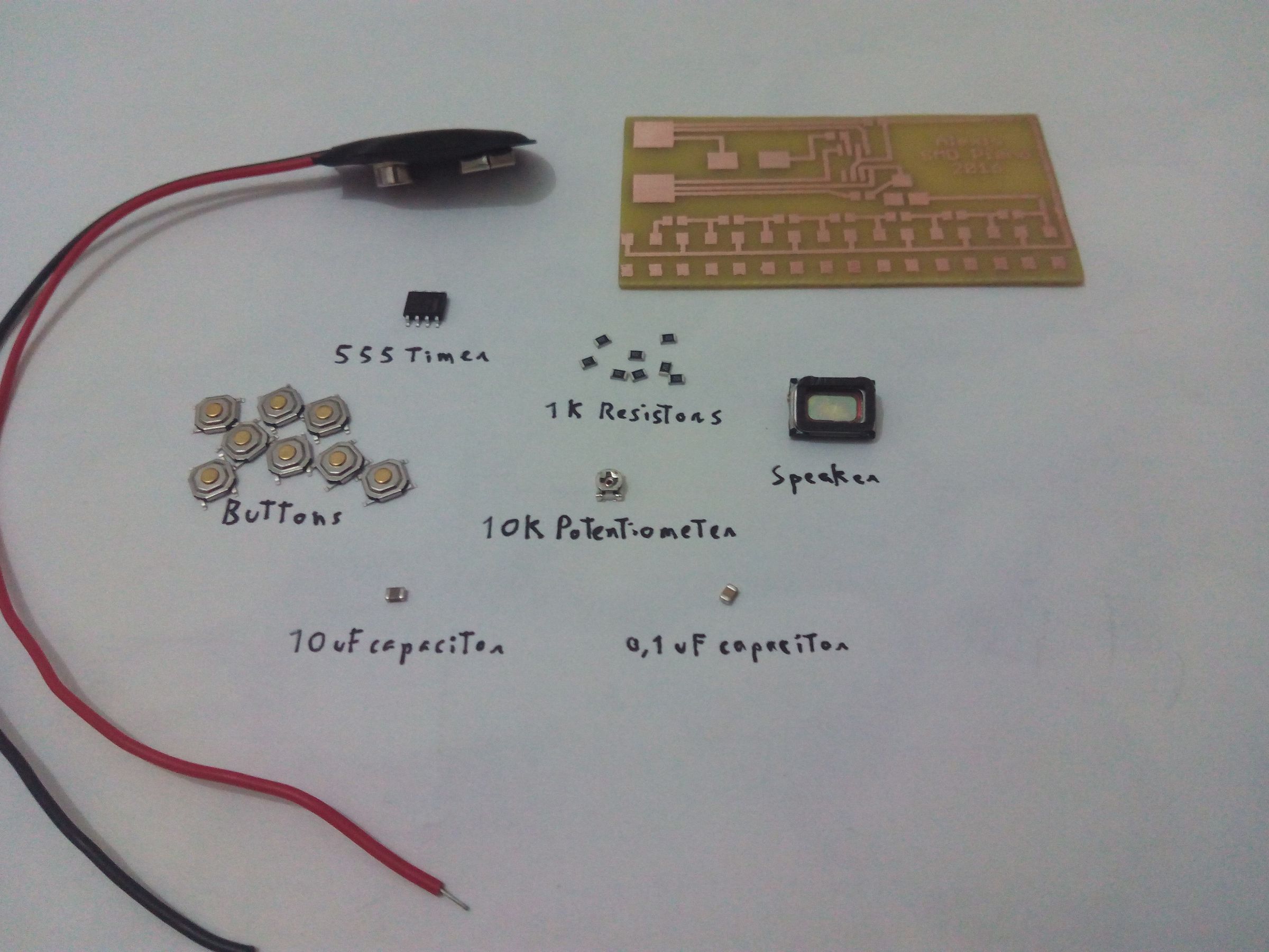 SMD 555 Timer Piano! : 4 Steps (with Pictures) - Instructables