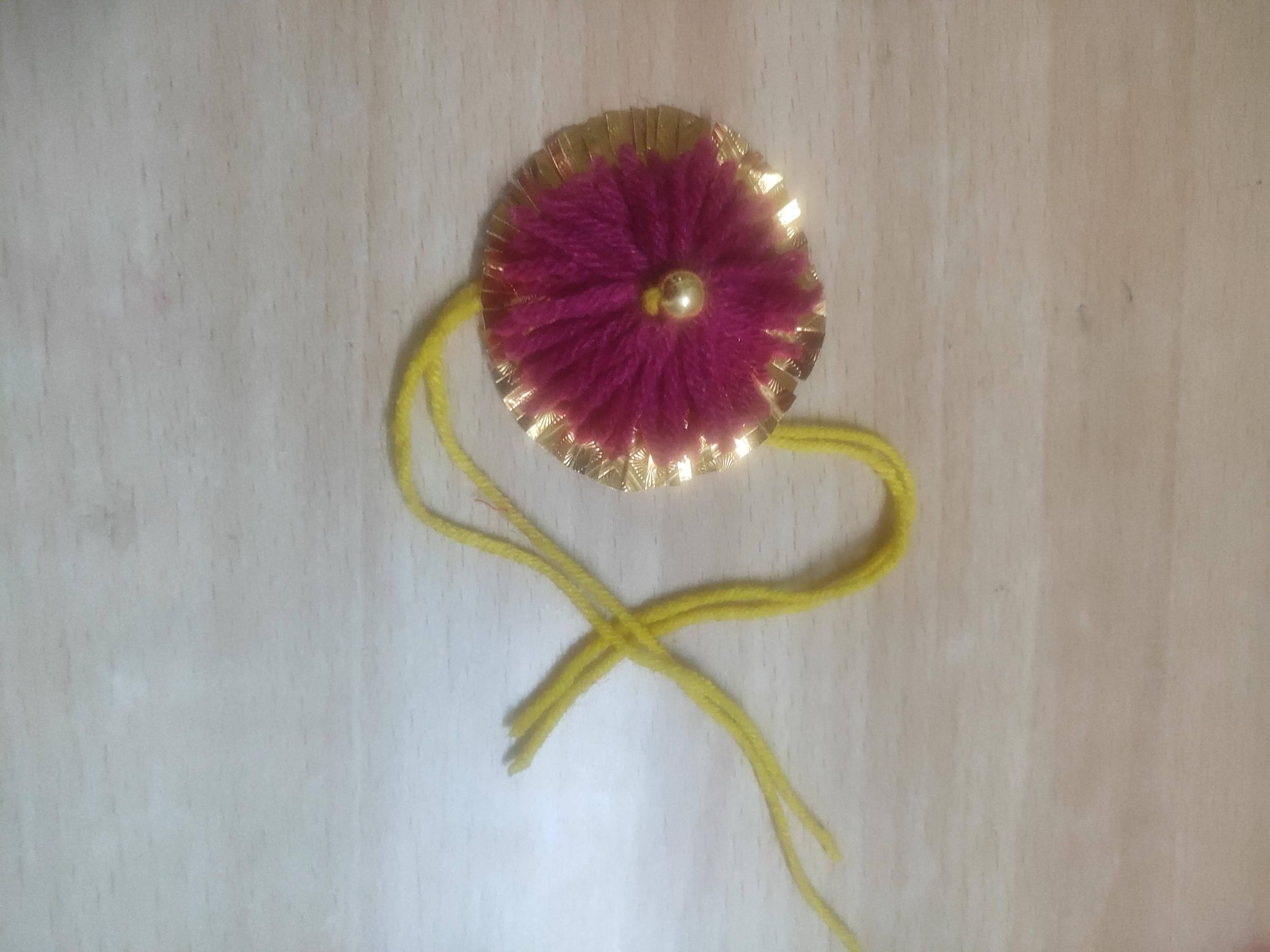 Traditional Rakhi Making With Wool . : 7 Steps - Instructables
