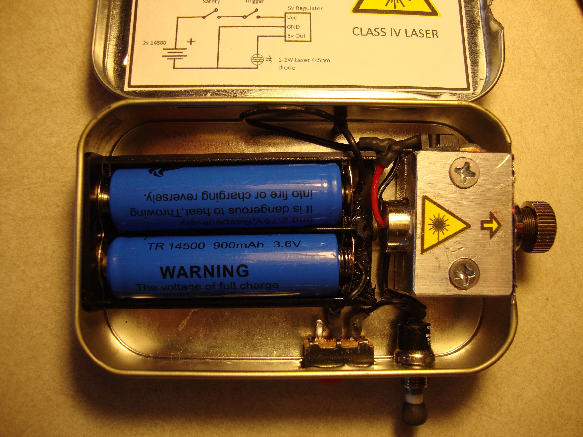 1W Altoids Tin Laser! - Instructables