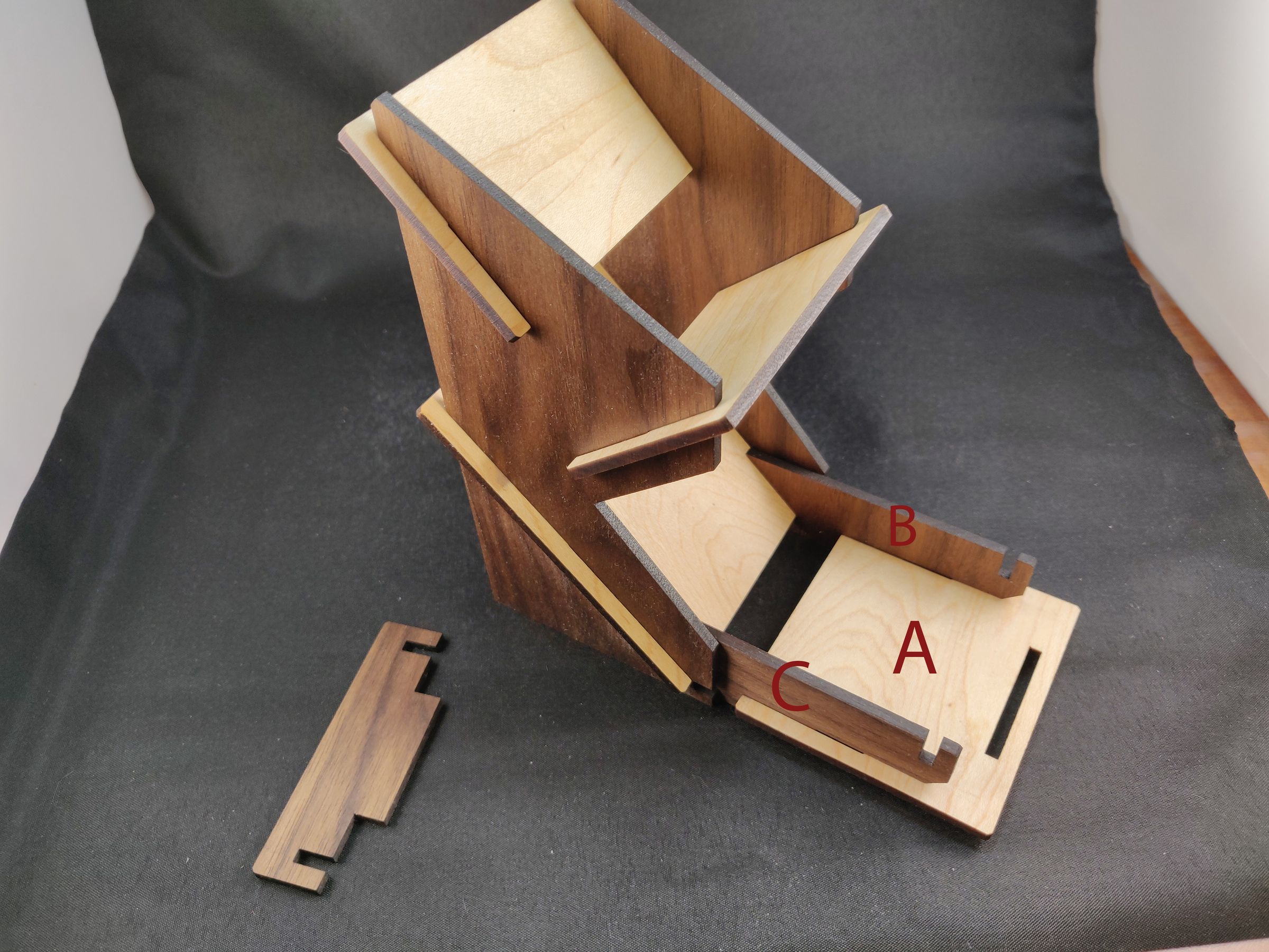 Flat-Pack Dice Tower : 3 Steps (with Pictures) - Instructables