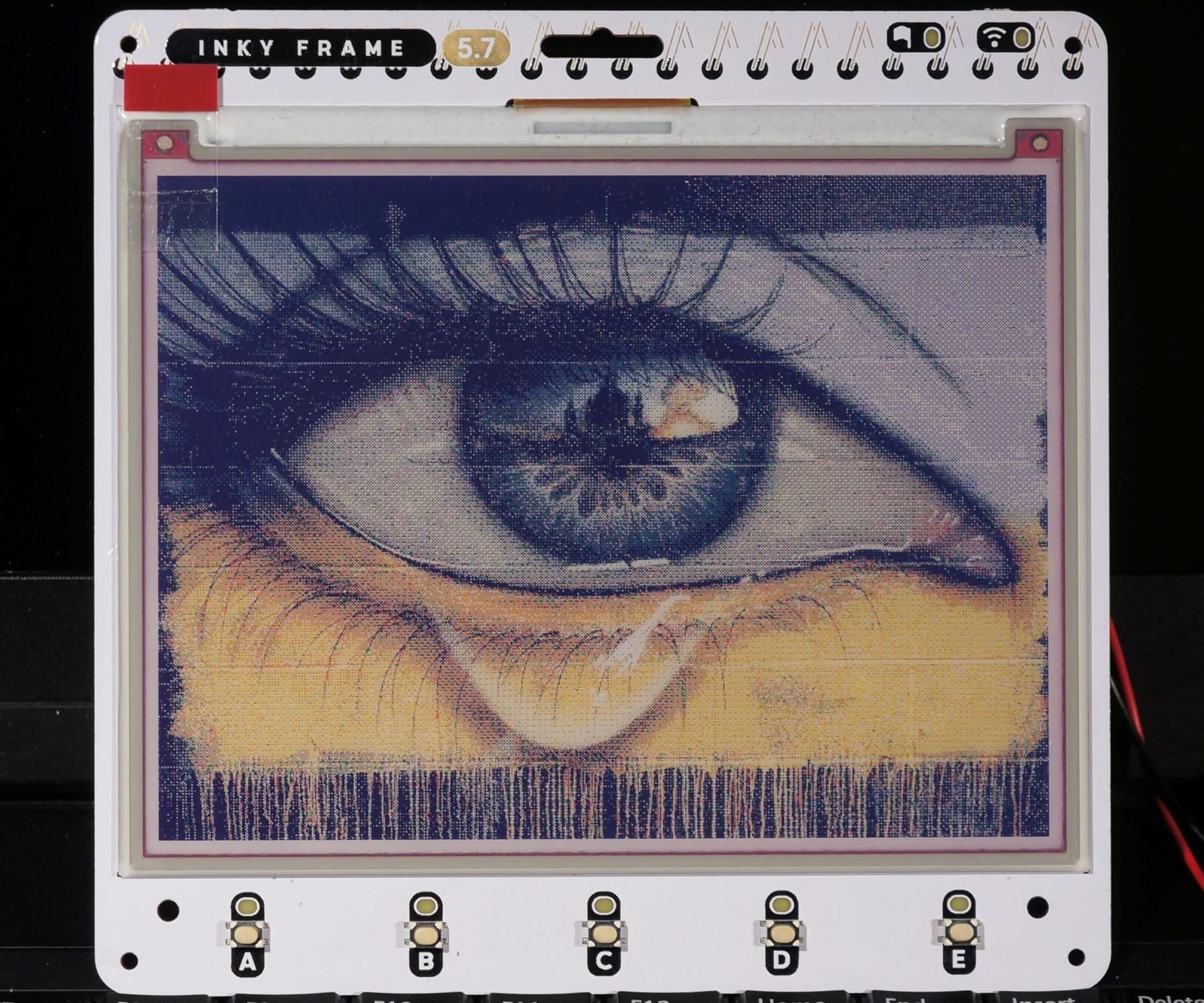 Pimoroni Inky Frame Comparison - 4 Inch Vs 5.7 Inch : 18 Steps (with ...