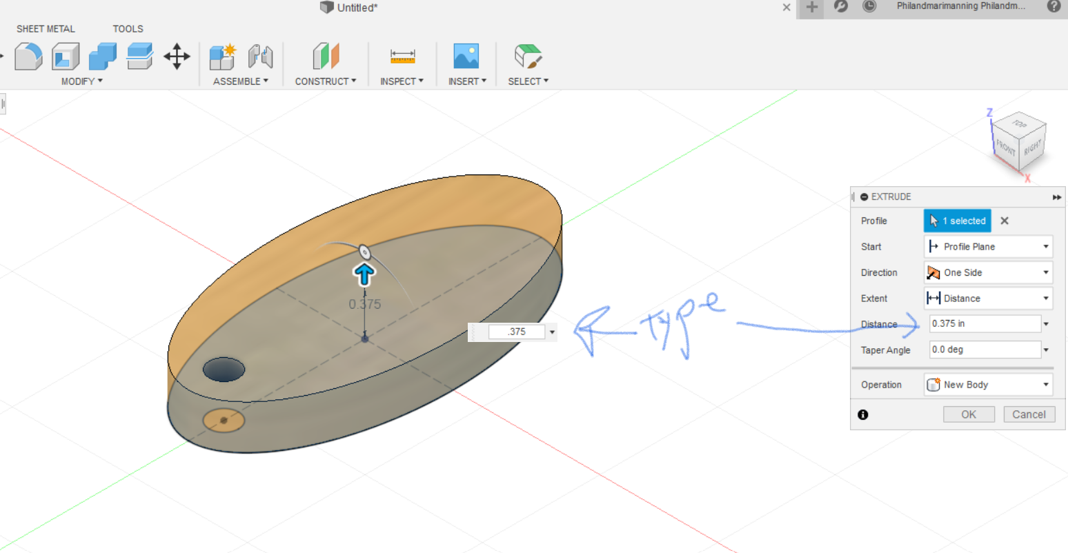 Make a Keychain With Fusion 360, a CNC Machine and Scrap Wood : 10 ...