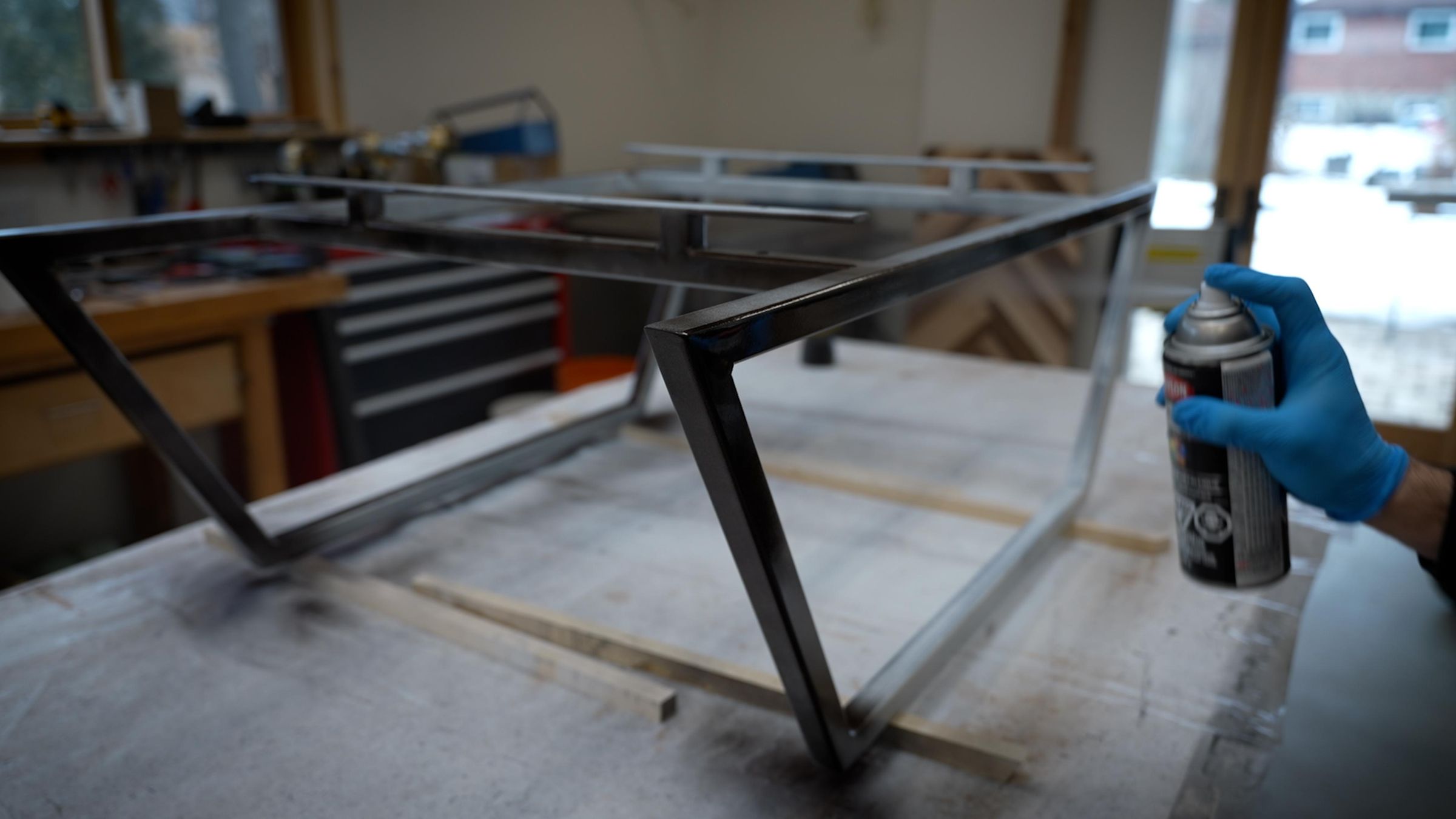 The Solid Wood Herringbone Pattern Table V2.0 : 19 Steps (with Pictures ...