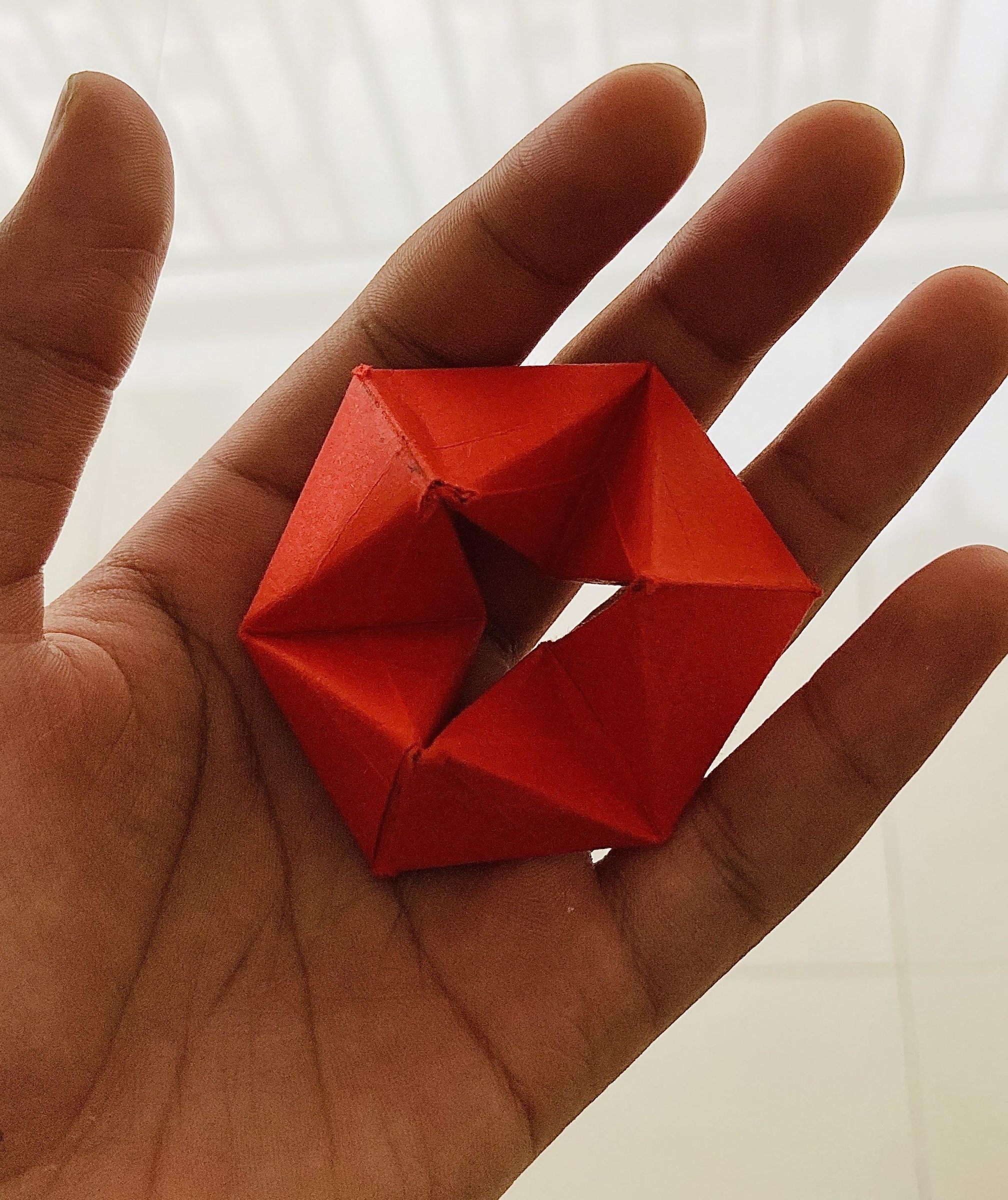Never Ending Origami Flexagon : 4 Steps - Instructables