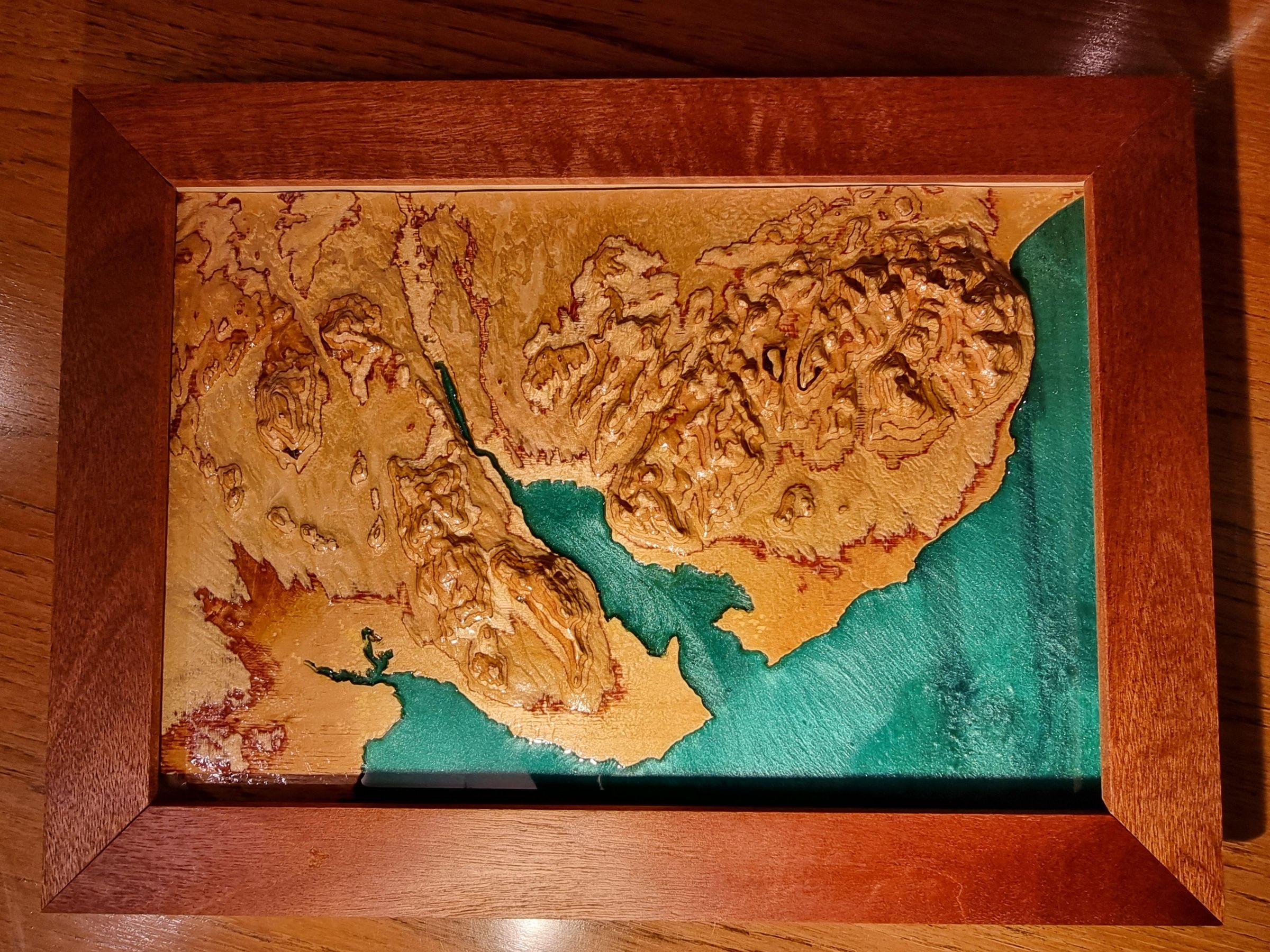 Carving 3D Terrain Topographic Relief Maps on a CNC Machine by Steve M ...