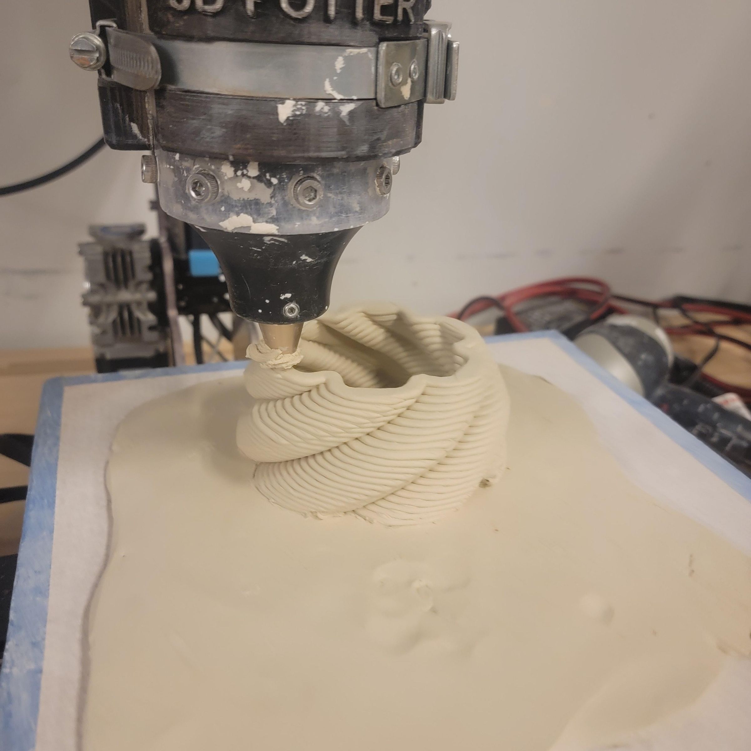 Clay 3D Printed Flower Pot : 3 Steps - Instructables