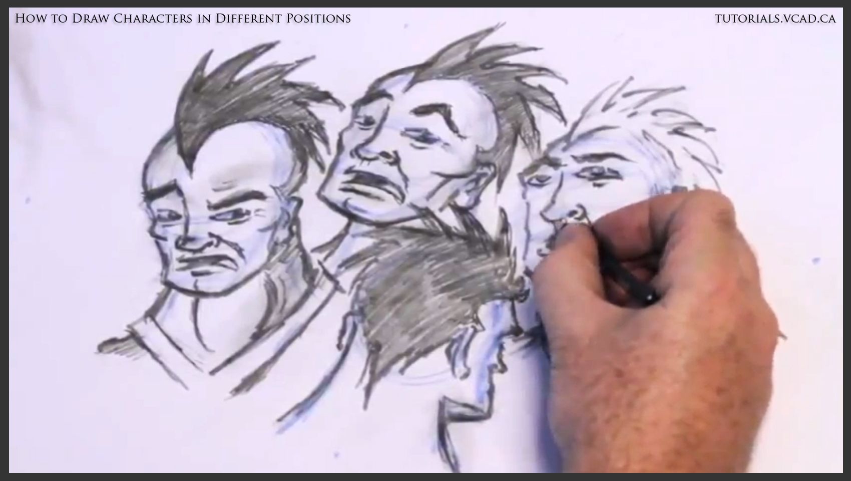 How to Draw Characters in Different Positions - Instructables