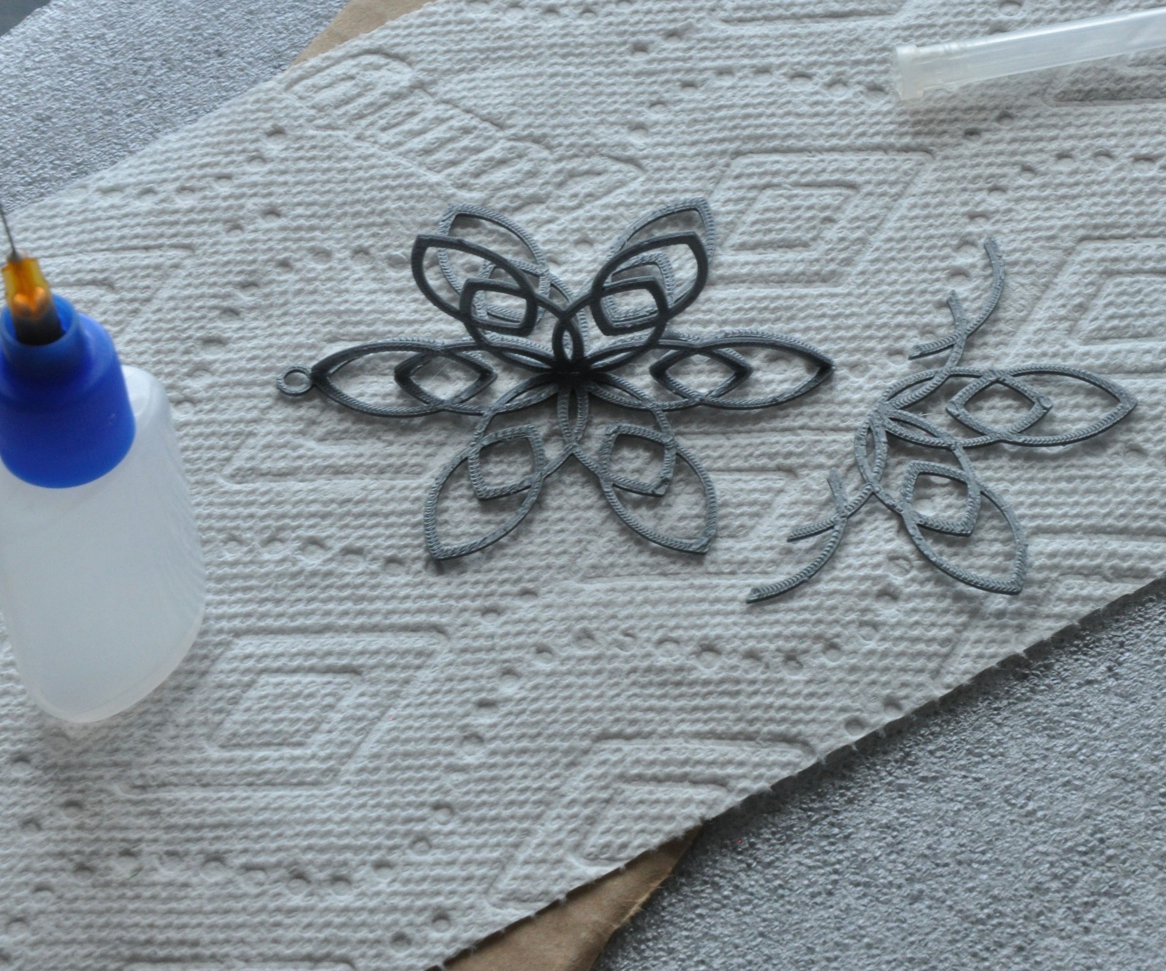 How to Make a 3D Printed 6 Pointed Snowflake : 8 Steps (with Pictures ...