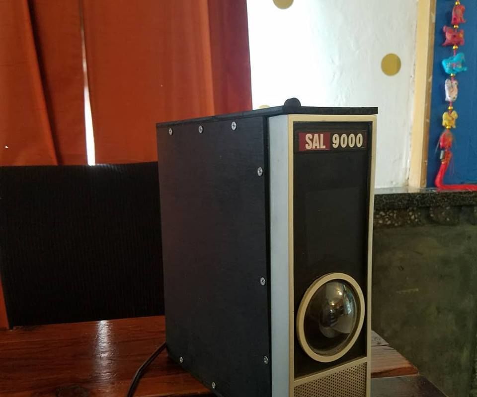 HAL 9000, SAL 9000 Alexa Pi Hybrid : 4 Steps (with Pictures ...