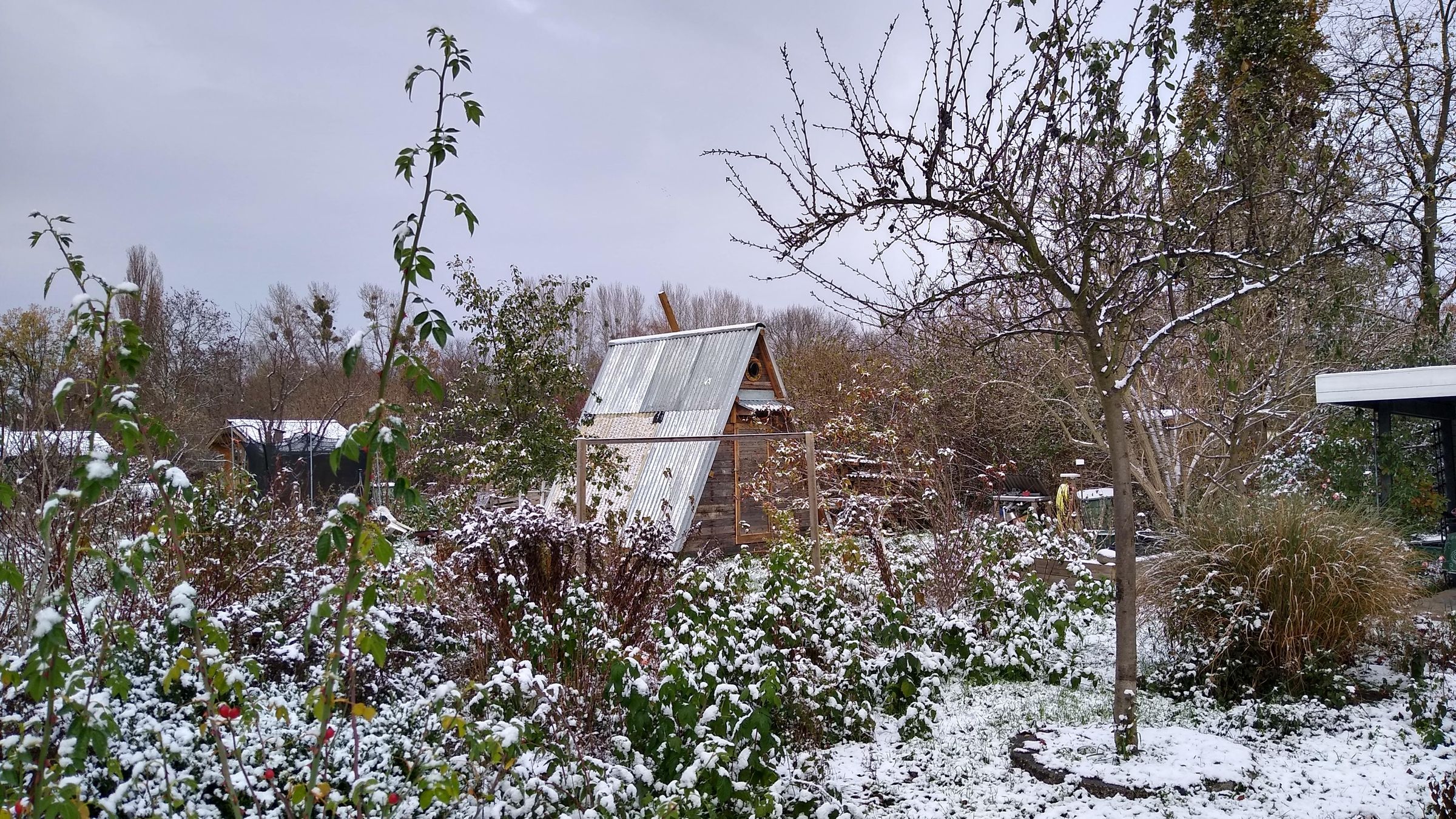 A-Frame Garden Shed From Reused Wood : 30 Steps (with Pictures ...