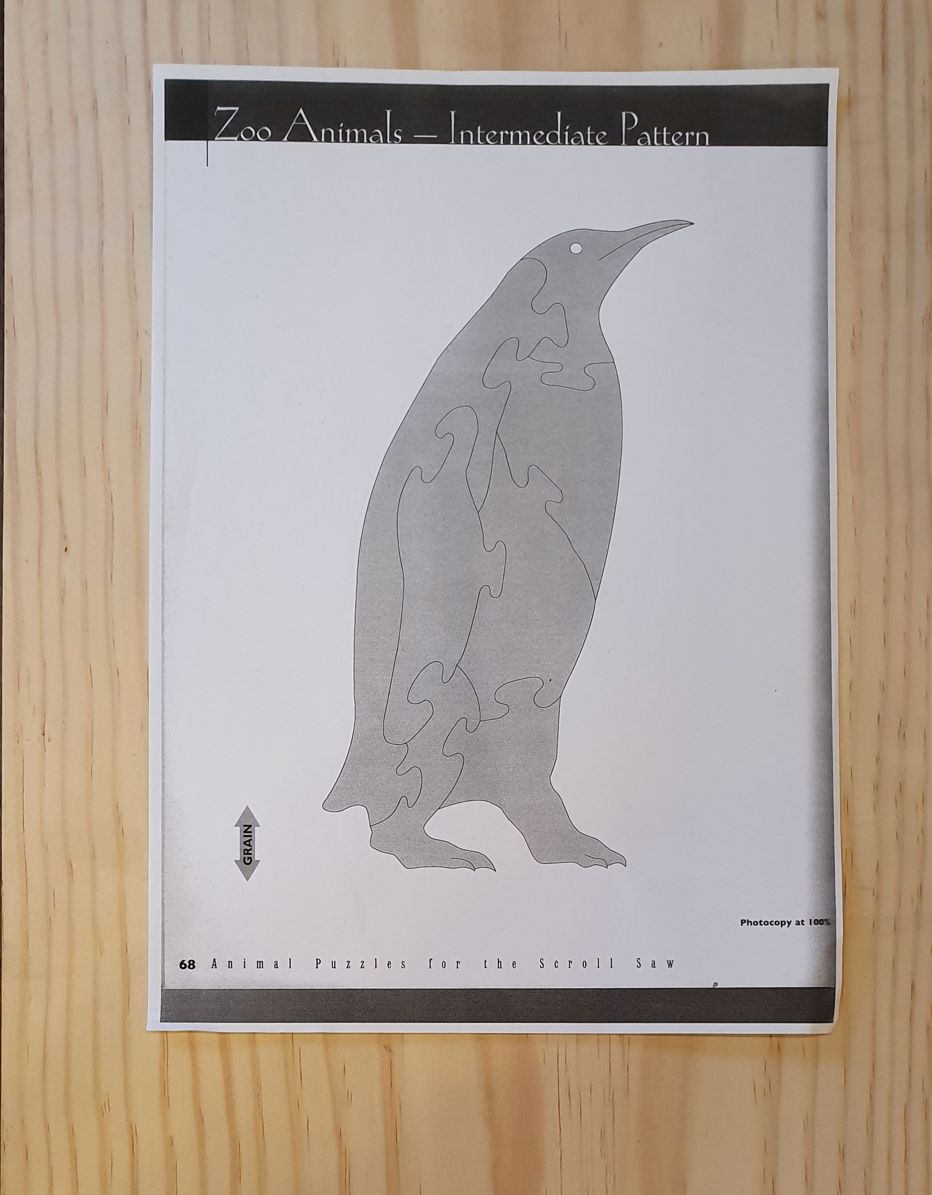 Penguin Scroll Saw Puzzle : 12 Steps (with Pictures) - Instructables