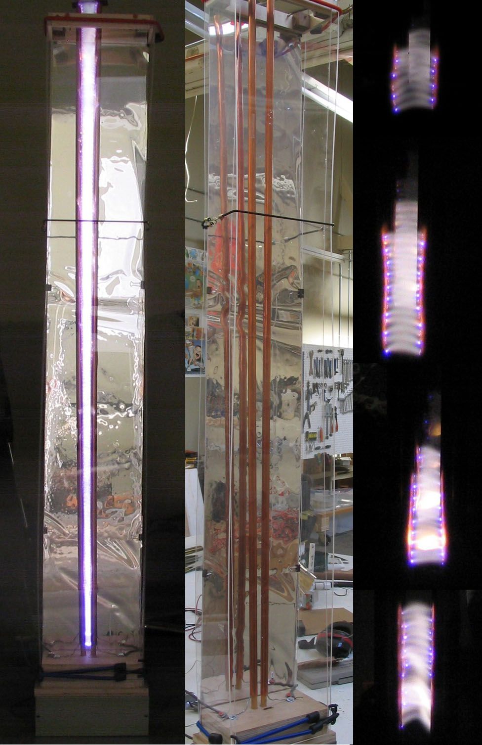 How to Build a Five-foot-tall Jacob's Ladder : 6 Steps (with Pictures ...