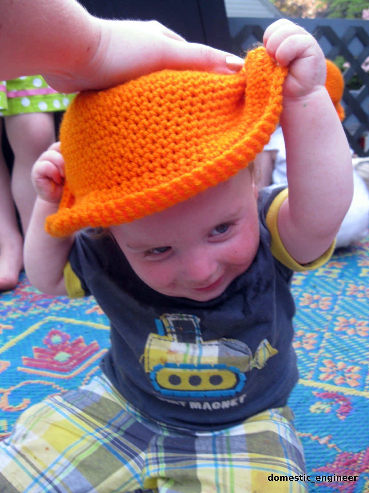 Simple Orange Sun Hat - Instructables