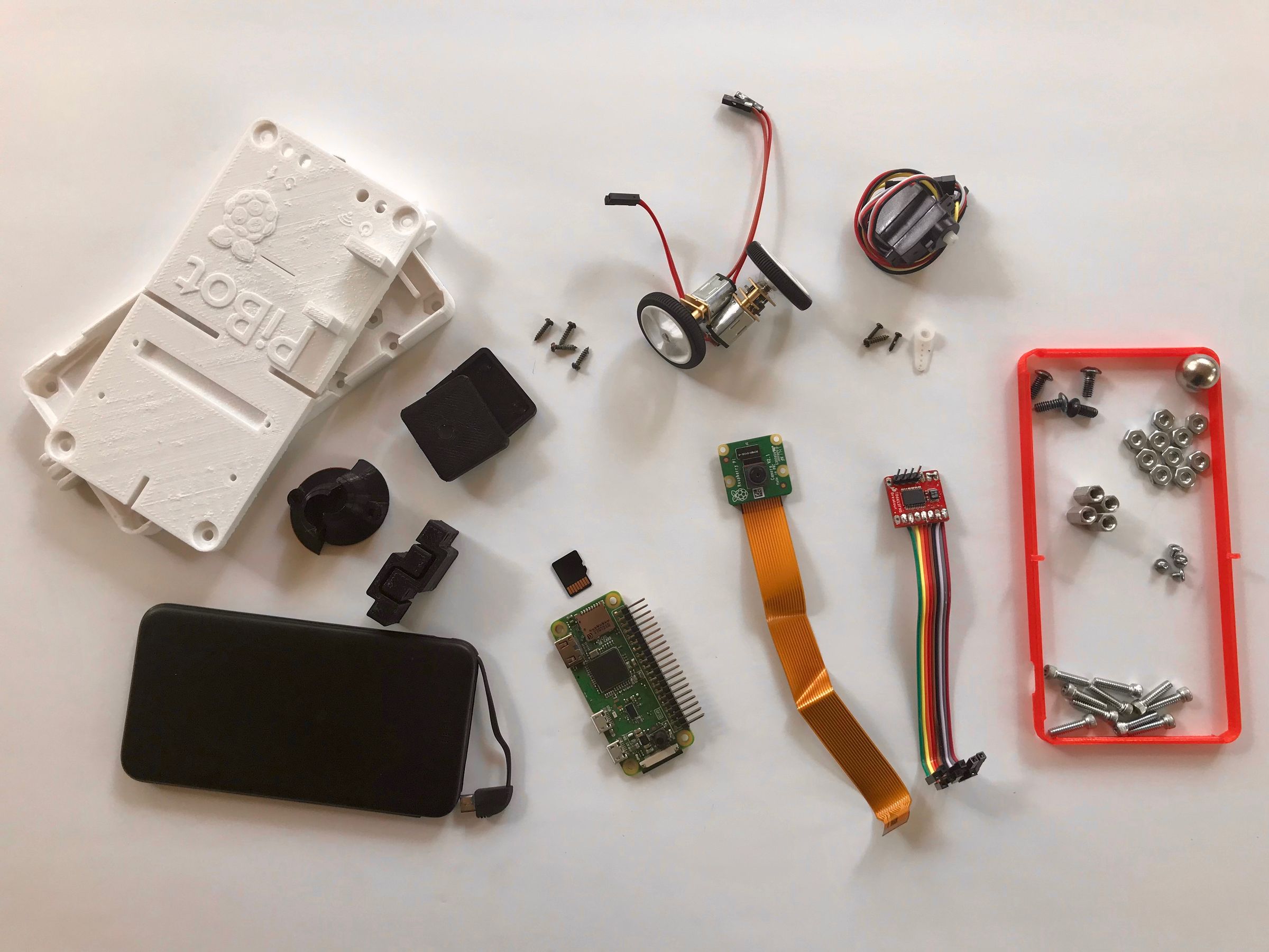 3D Printed Raspberry Pi Zero Robot : 12 Steps - Instructables