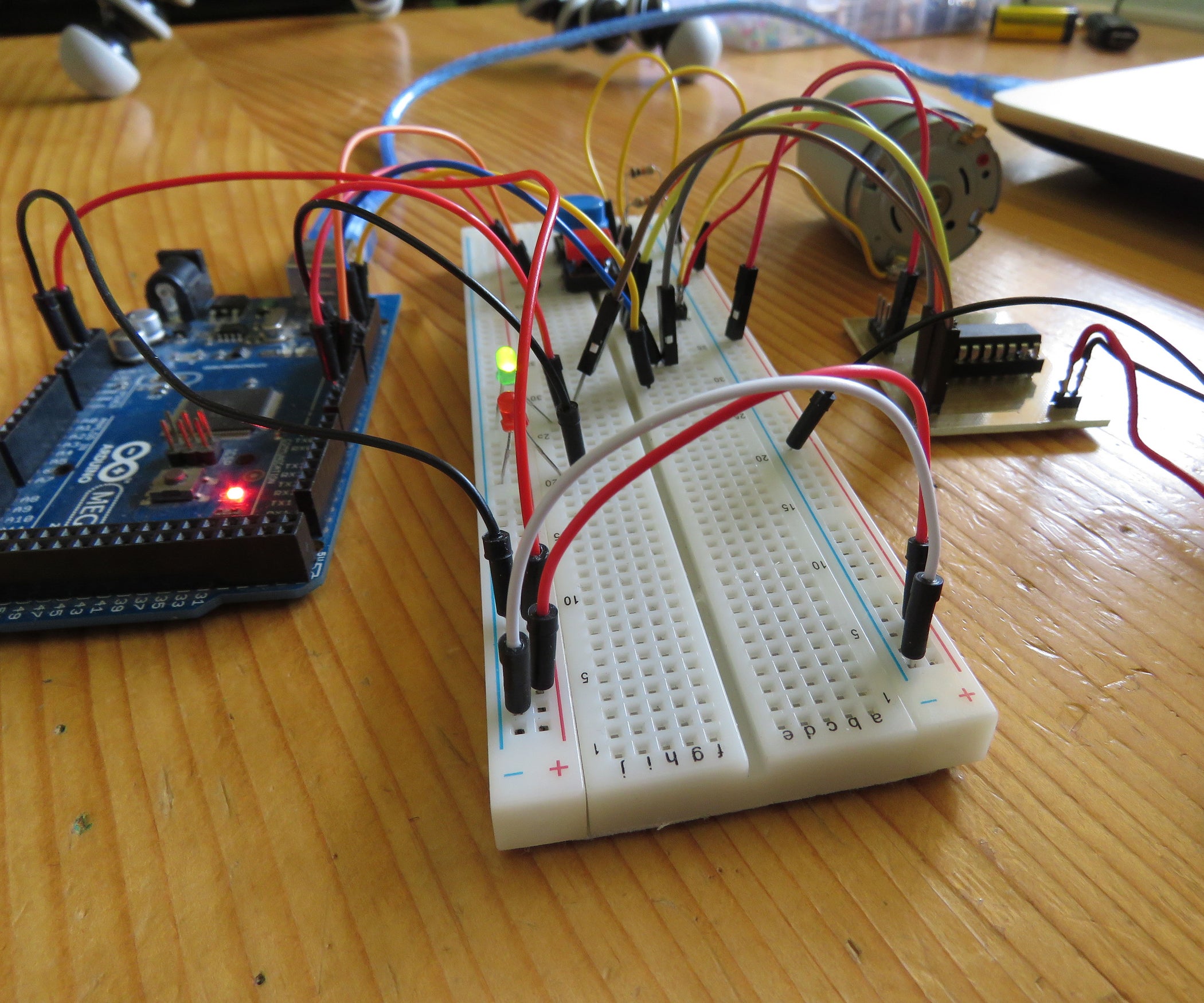 Controlling DC Motors With Arduino and L293 : 5 Steps (with Pictures ... Controlling DC Motors With Arduino and L293 : 5 Steps (with Pictures ...