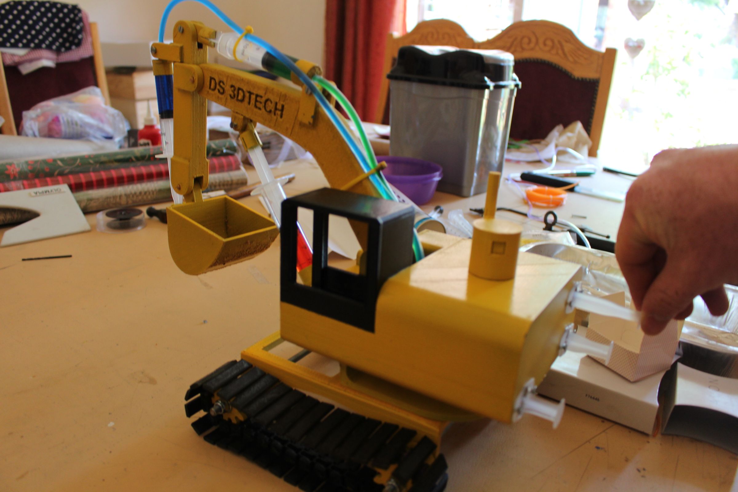3D Printed Excavator : 15 Steps (with Pictures) - Instructables