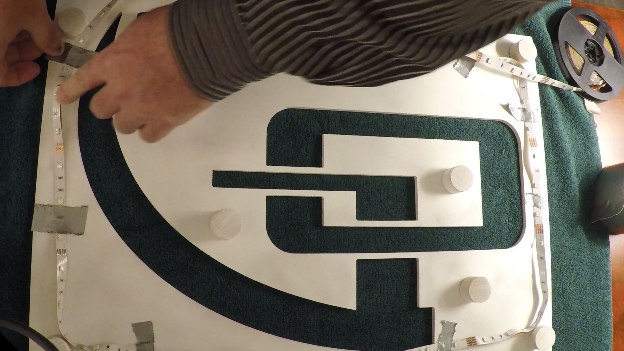How to Make a Backlit LED CNC Sign of a Logo : 21 Steps (with Pictures ...