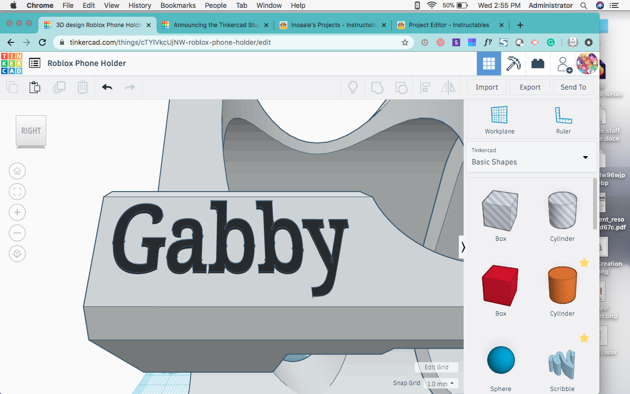 Roblox Phone Holder : 3 Steps - Instructables