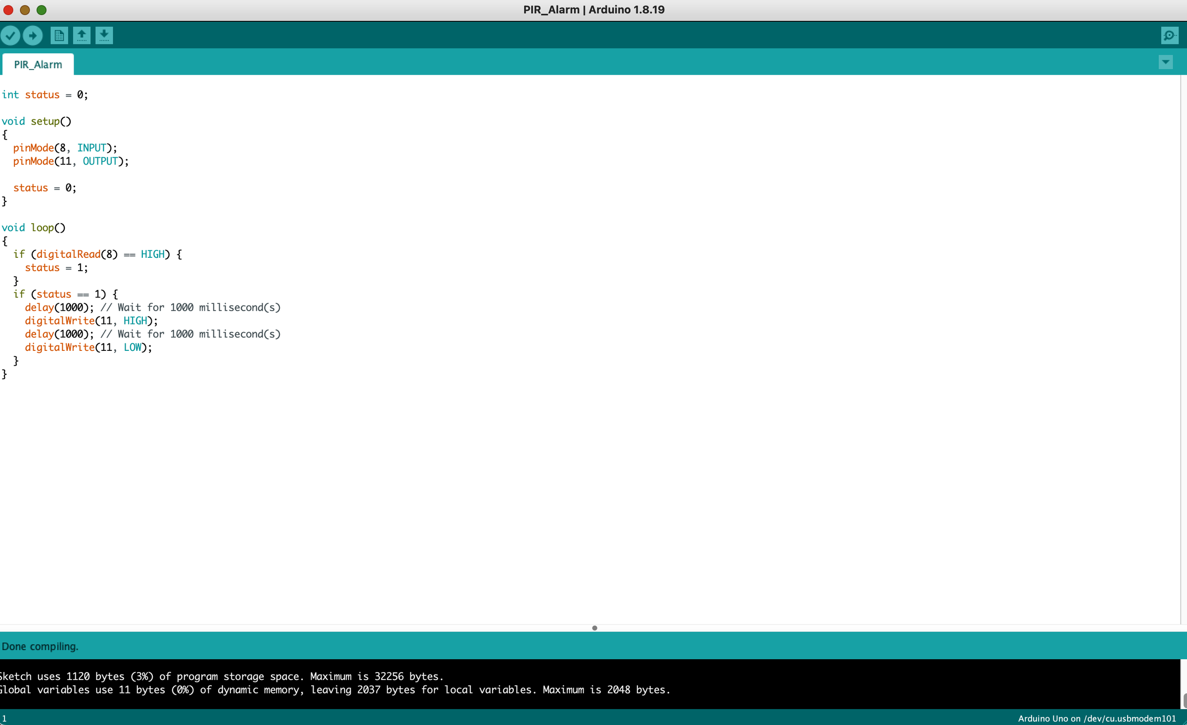 Arduino Intruder Alarm : 12 Steps - Instructables