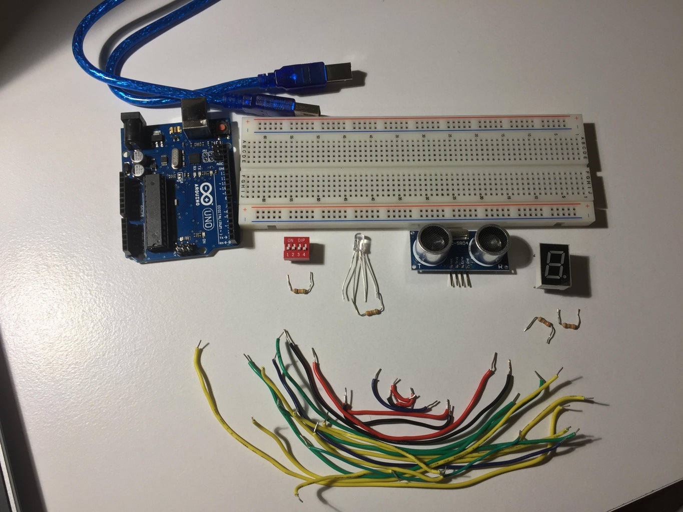 Arduino Ultrasonic Security System 5 Steps Instructables