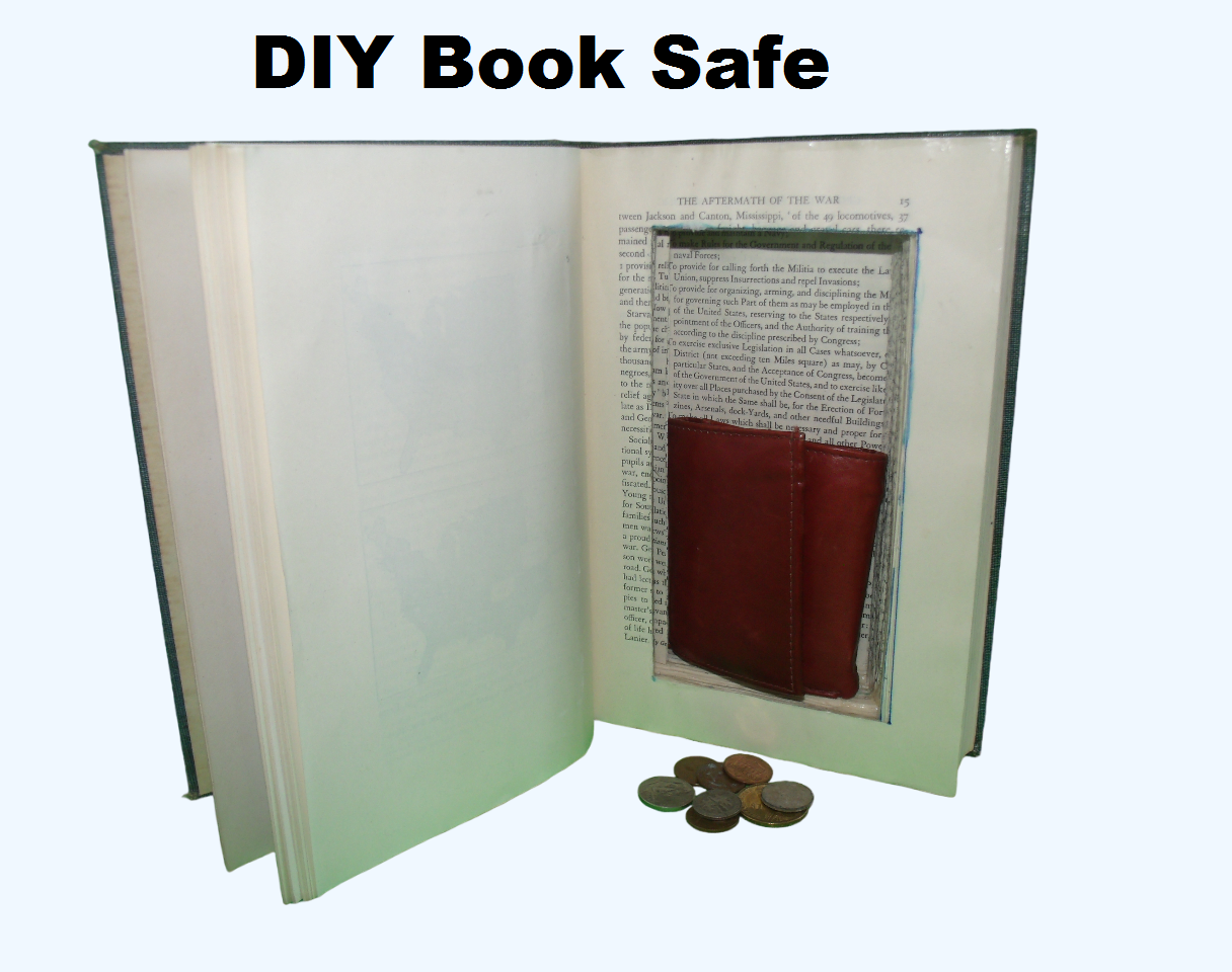 DIY Book Safe. : 4 Steps - Instructables