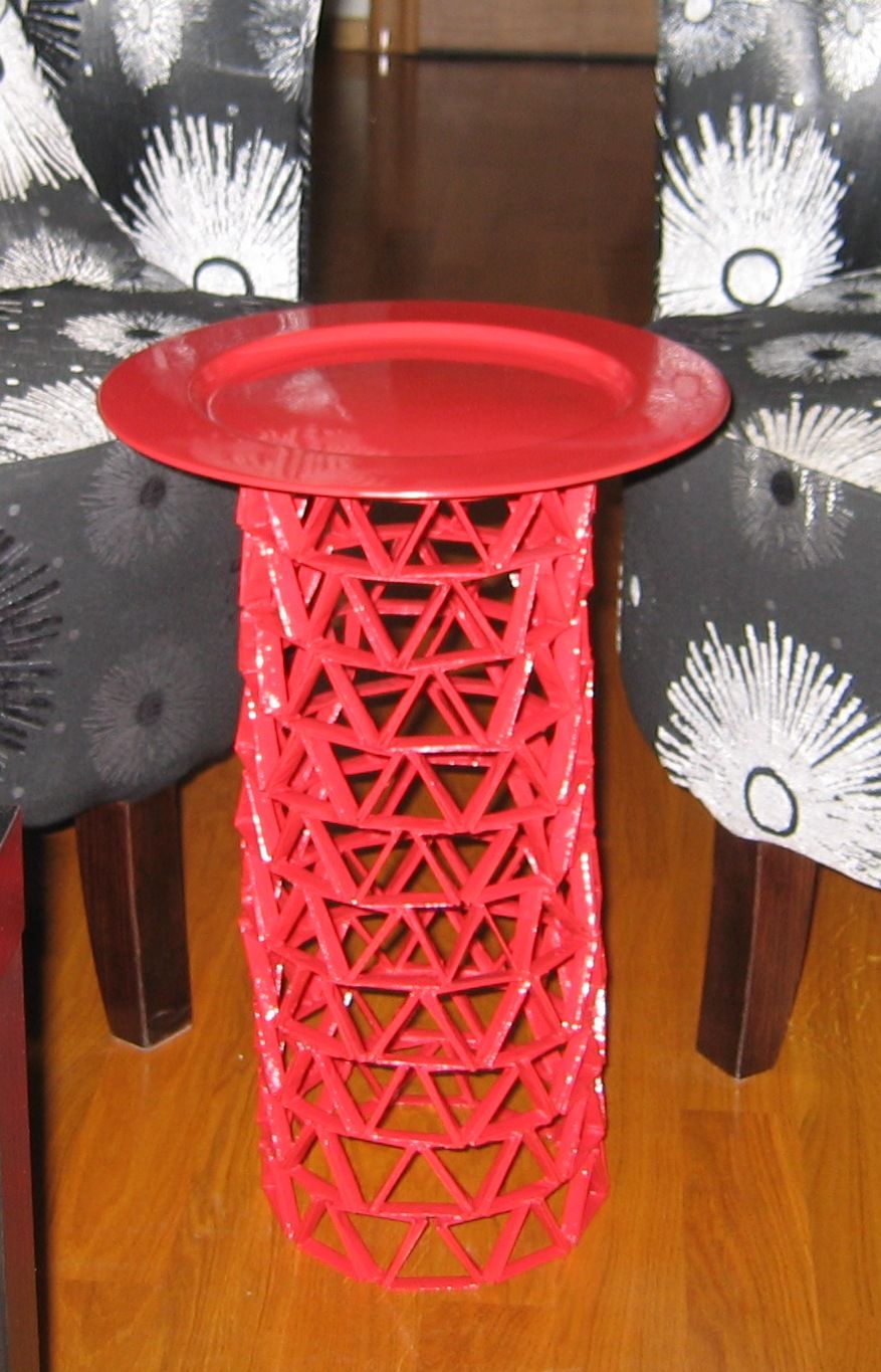 Paper Side Table : 5 Steps - Instructables